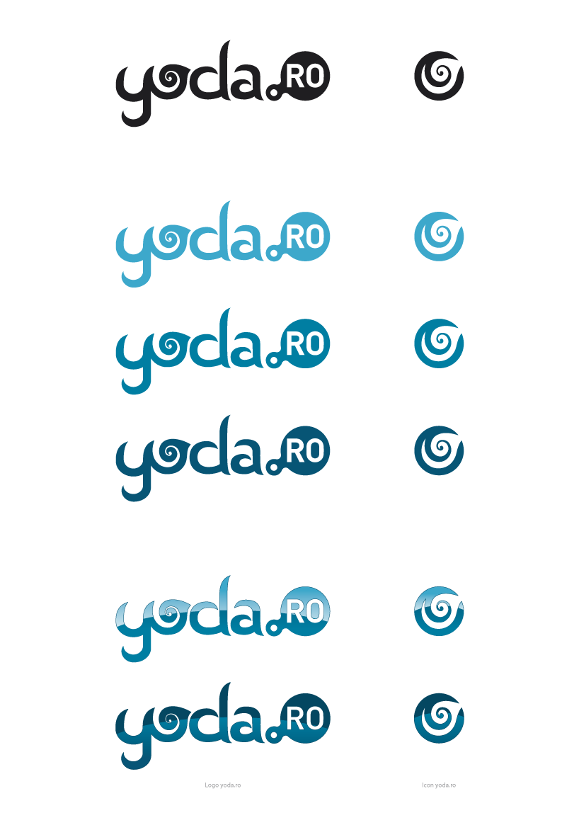 Yoda Logo by Cristian Brustur at Coroflot.com