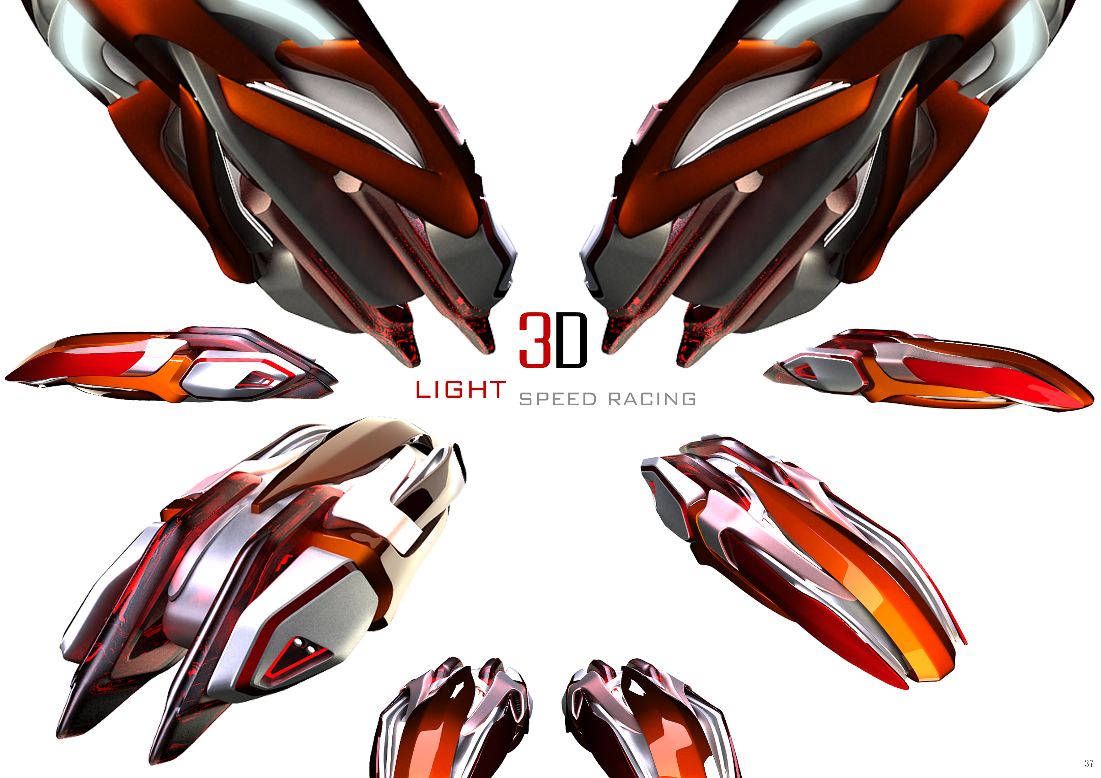 1D, 2D, 3D, 4D, Show by Gloria Dai at Coroflot.com