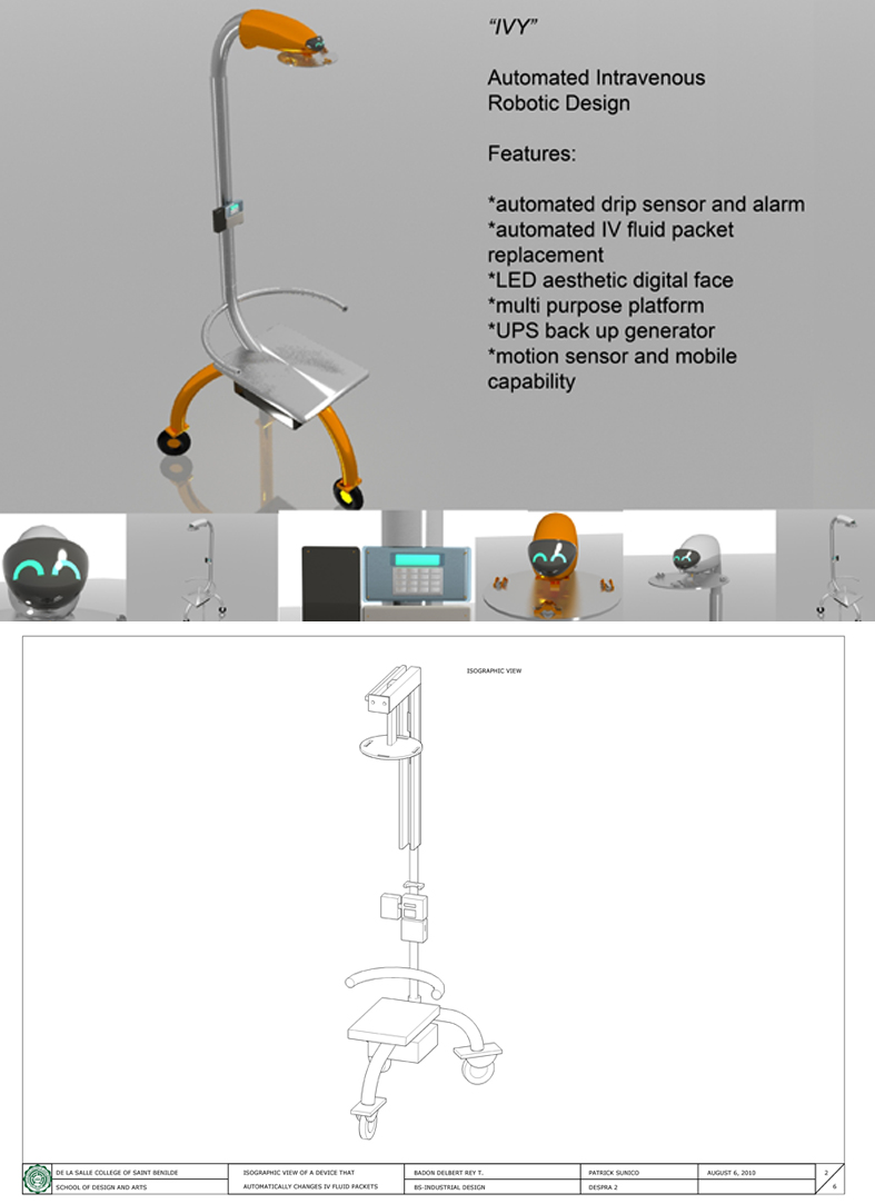 Automatic Drip Sensor for IV Solution or Dextrose by Delbert Badon at ...