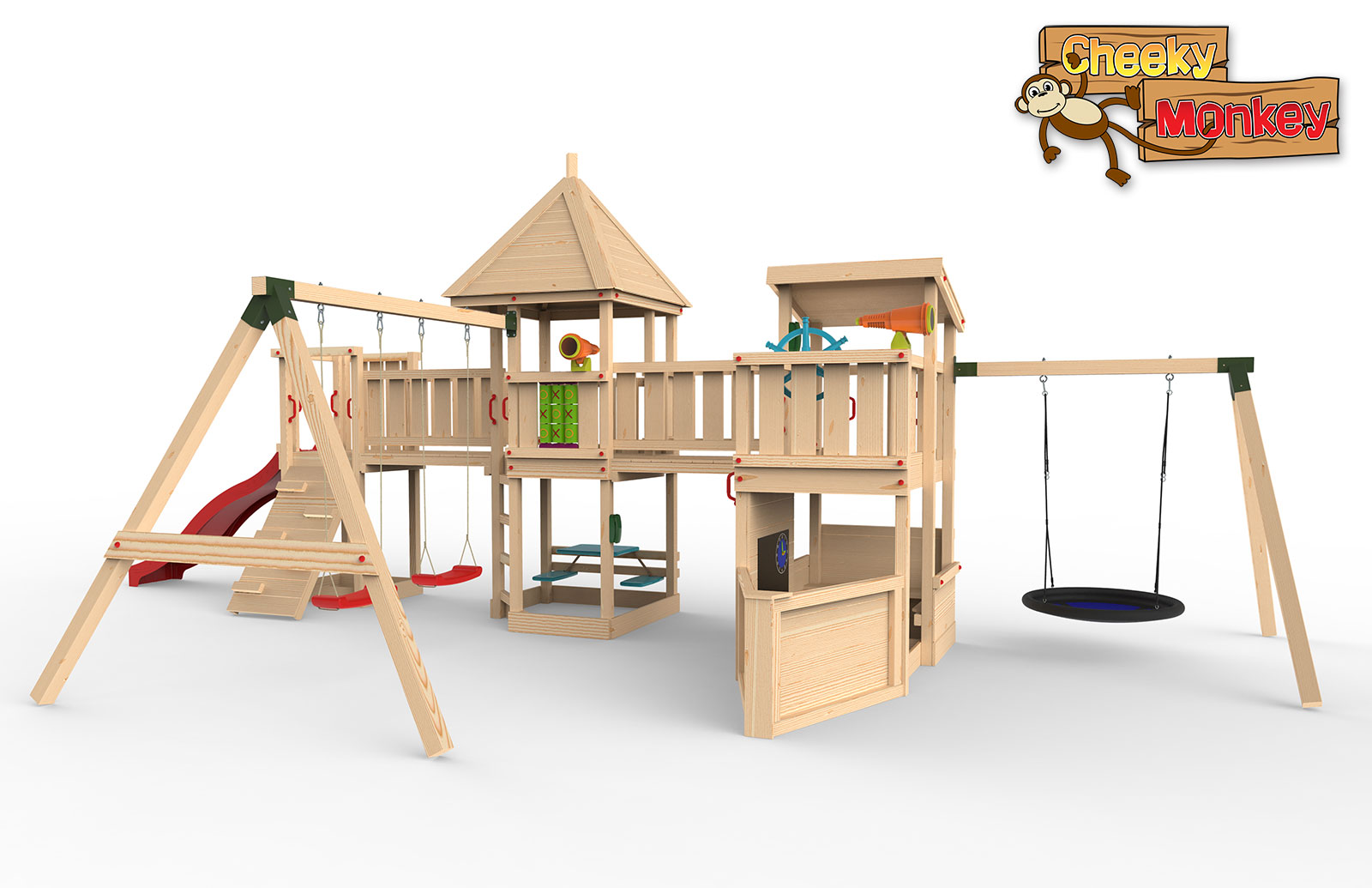 Cheeky Monkey Climbing frames by Rich Collings at Coroflot.com