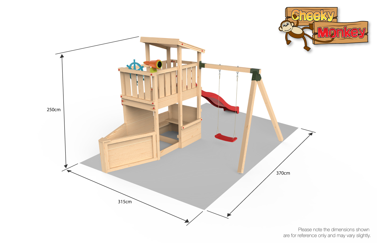 Cheeky Monkey Climbing frames by Rich Collings at Coroflot.com