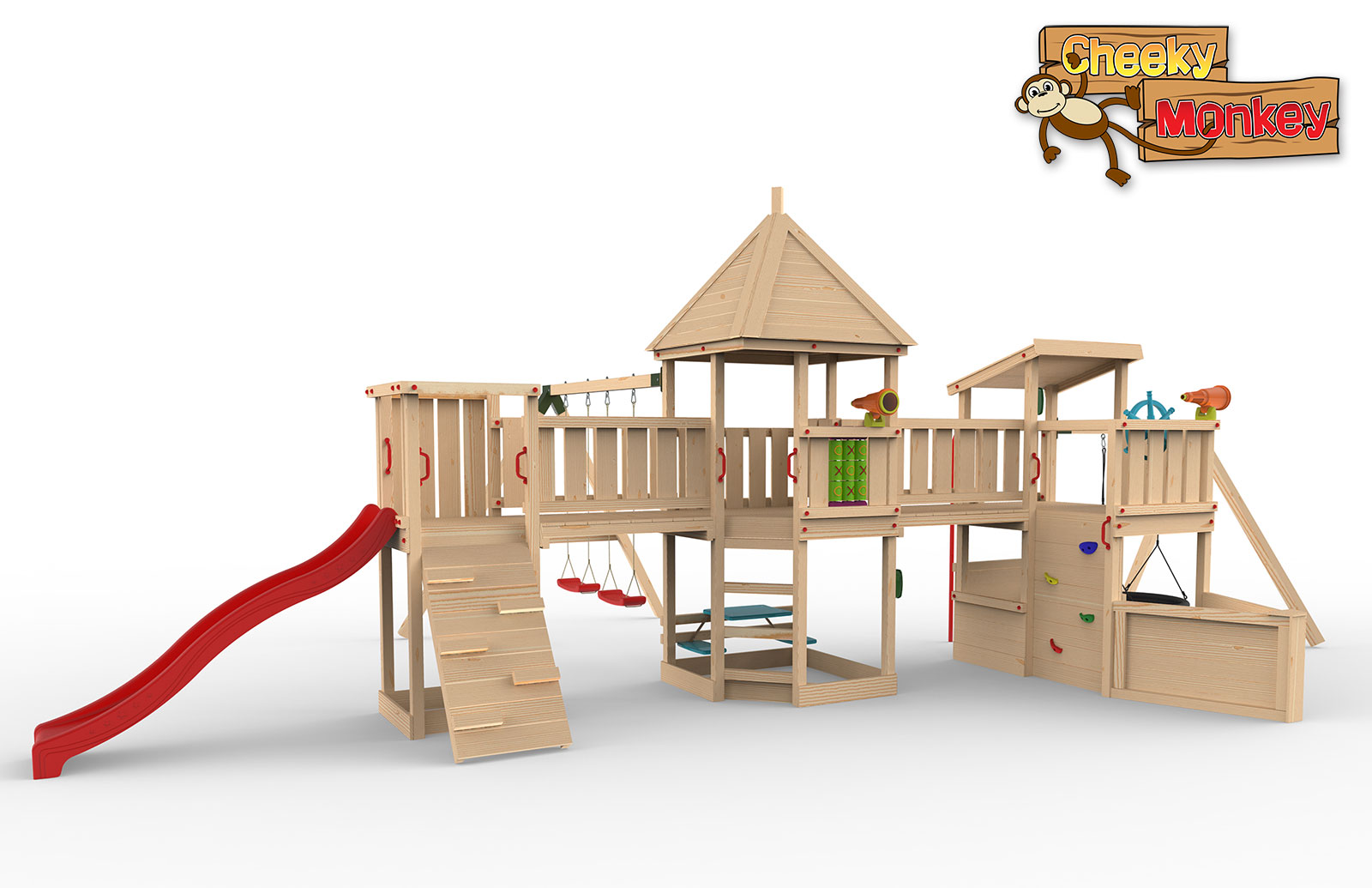 Cheeky Monkey Climbing frames by Rich Collings at Coroflot.com