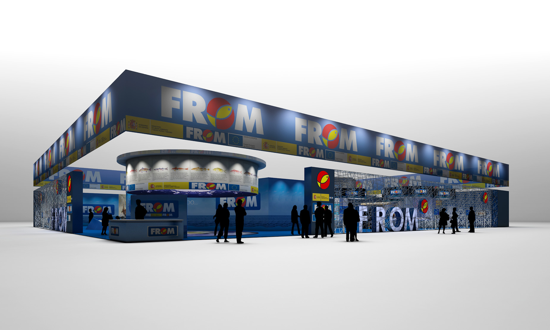 Trade Fair Stand Design by Ivan Schuler Pascasio at Coroflot.com