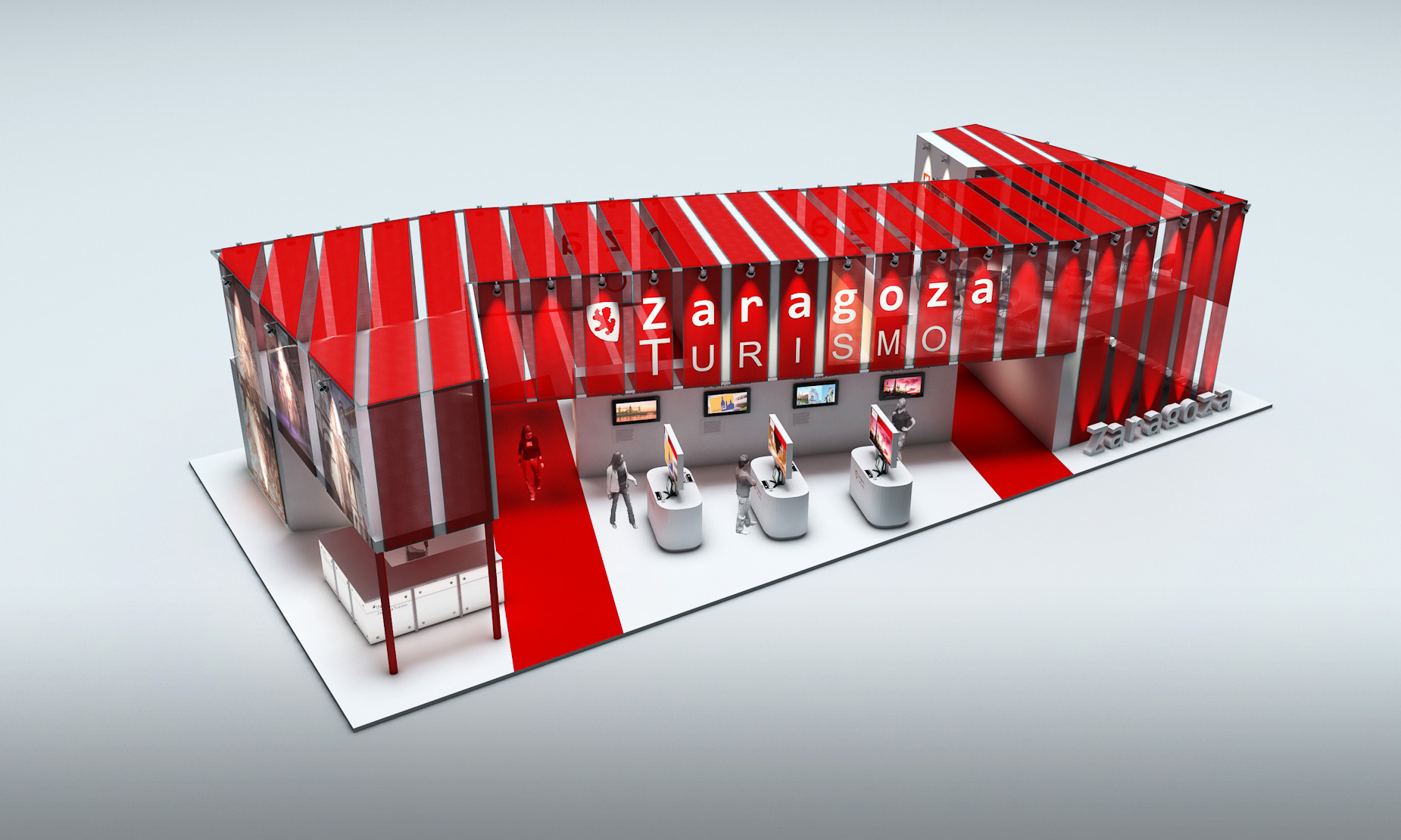 Trade Fair Stand Design by Ivan Schuler Pascasio at Coroflot.com