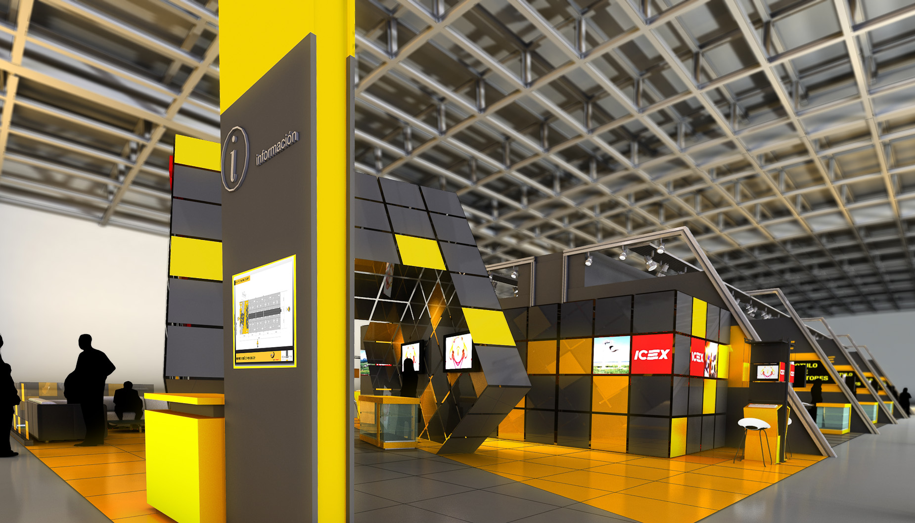 Trade Fair Stand Design by Ivan Schuler Pascasio at Coroflot.com