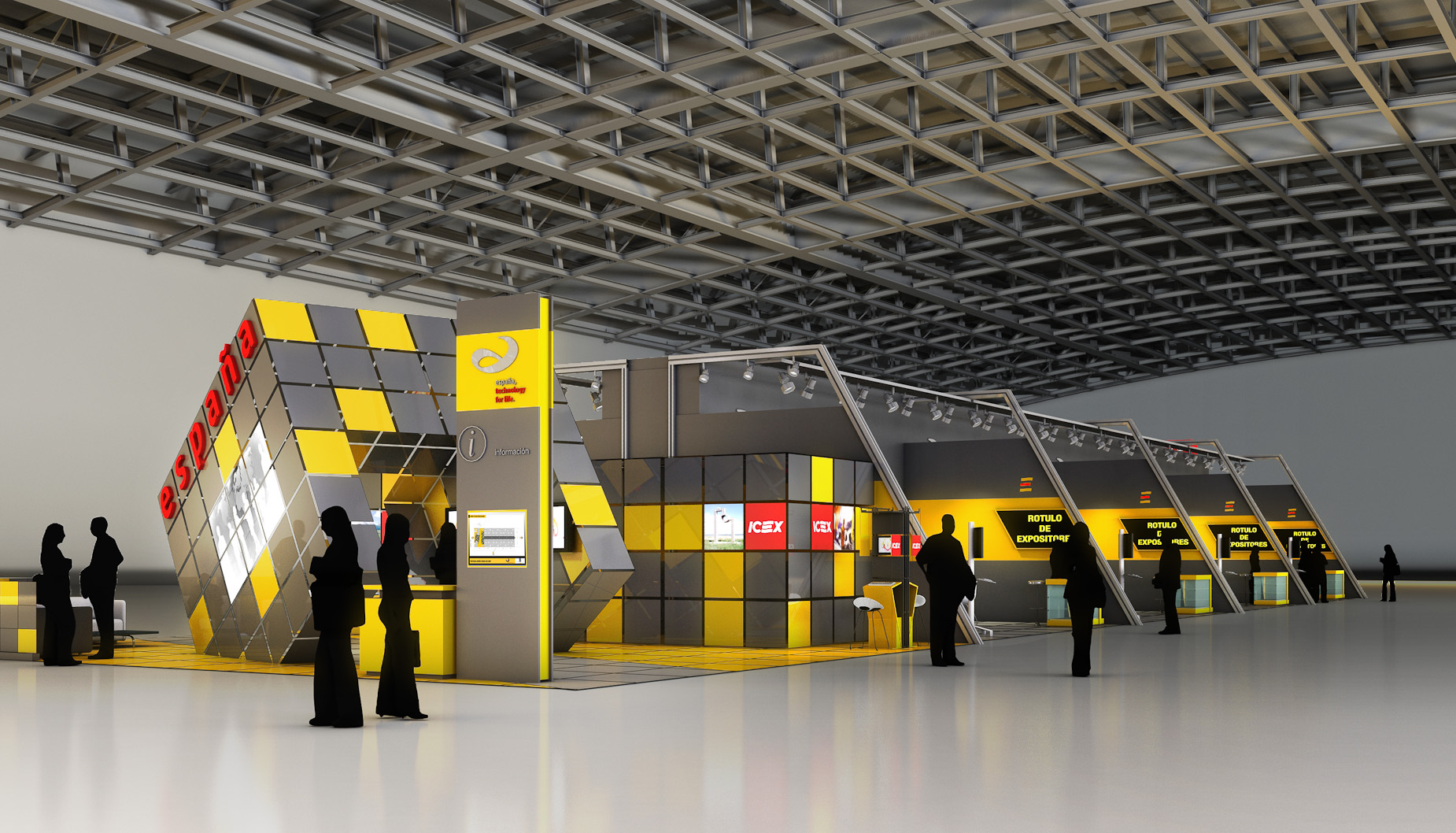 Trade Fair Stand Design by Ivan Schuler Pascasio at Coroflot.com