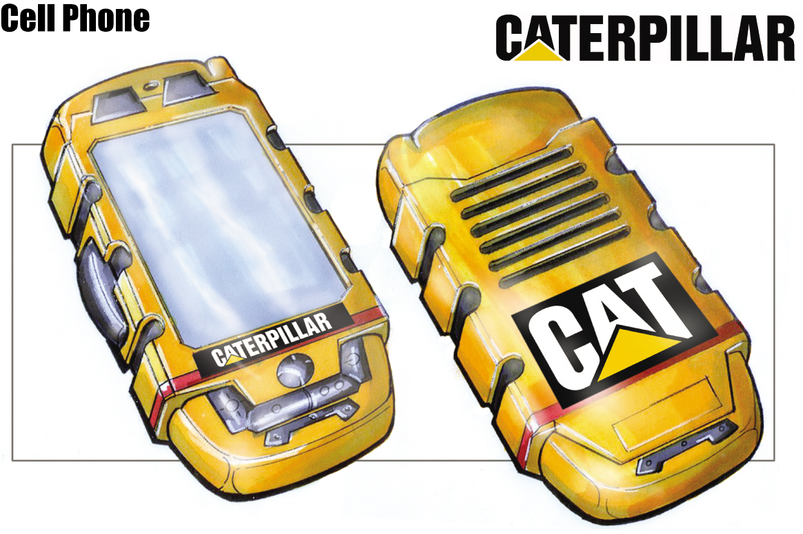 CATERPILLAR phone by Jonathan Janke at Coroflot.com