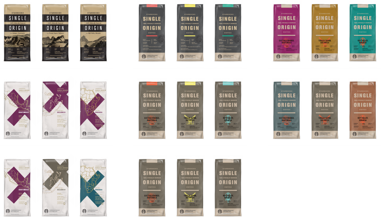 Starbucks Single Origin : Packaging Case Study by Jen Moore Polaski at ...