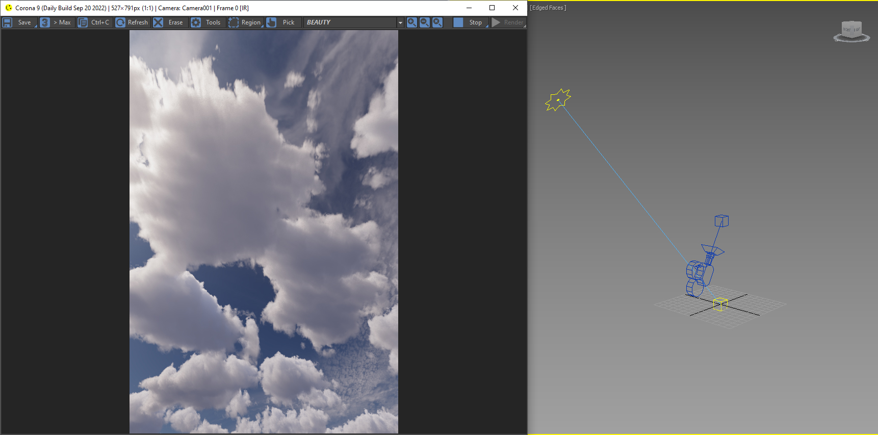 Clouds - Corona Renderer by Leonardo Carvalho Vieira at Coroflot.com