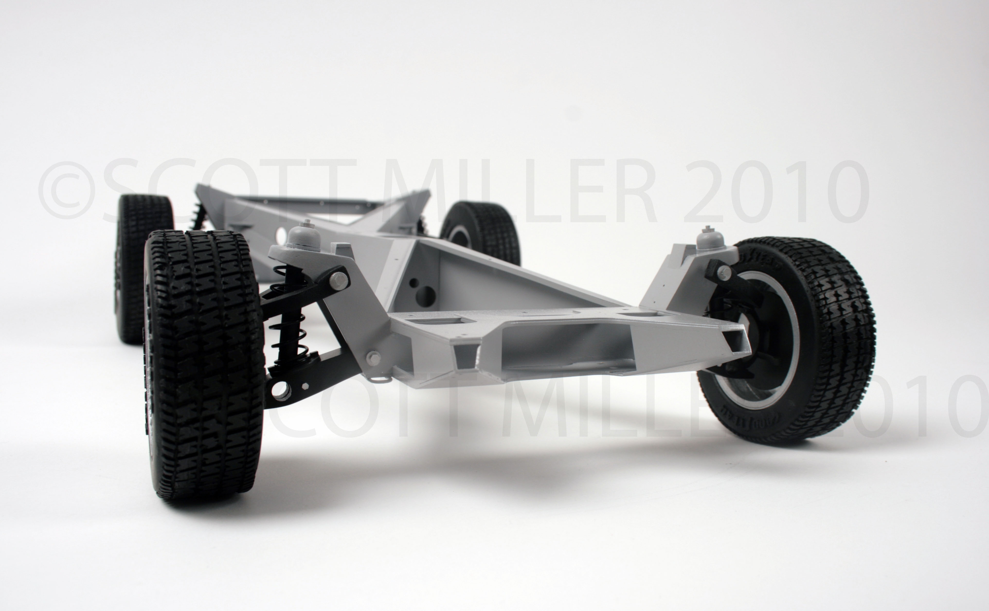 DeLorean Chassis Display Model by Scott Miller at Coroflot.com