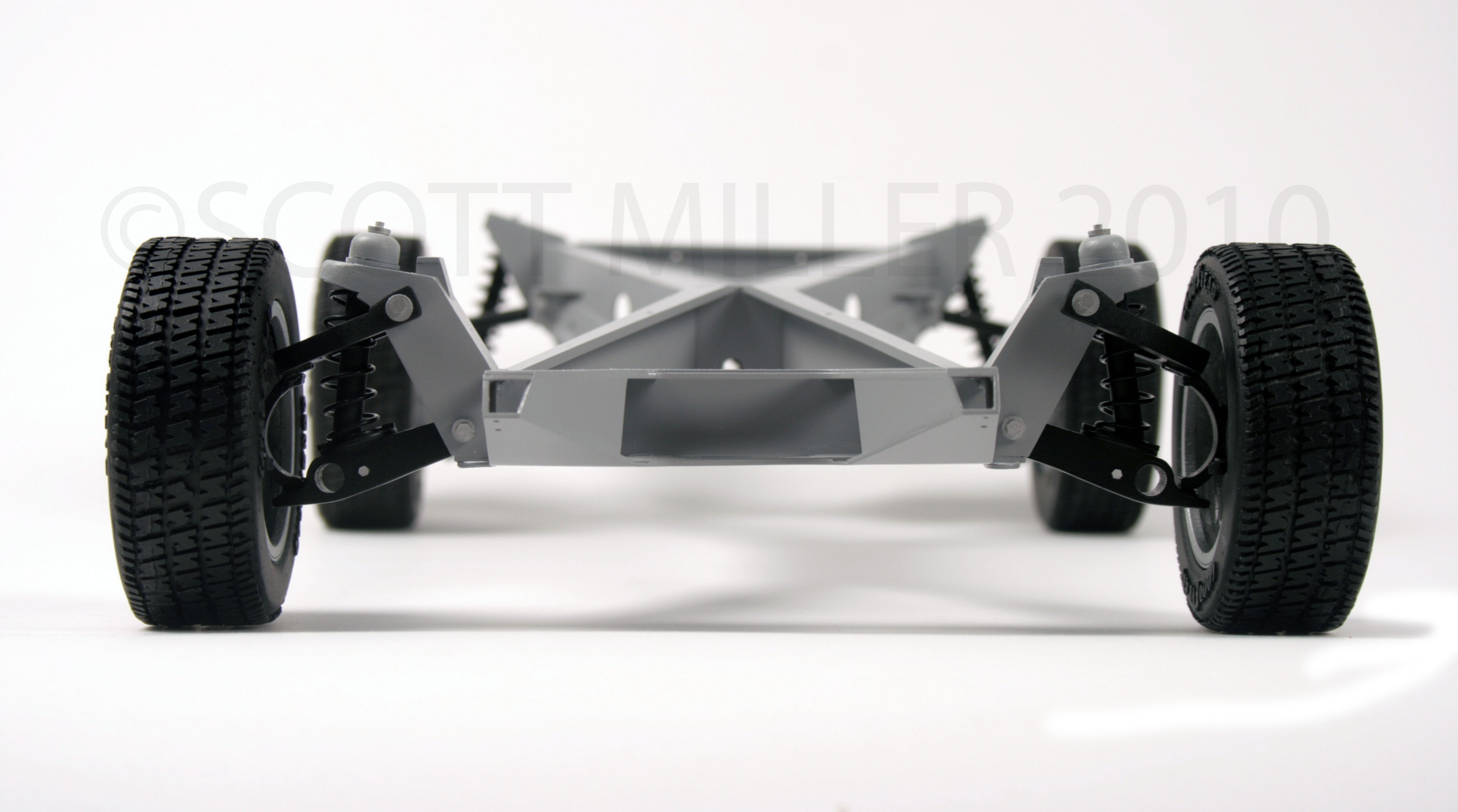 DeLorean Chassis Display Model by Scott Miller at Coroflot.com