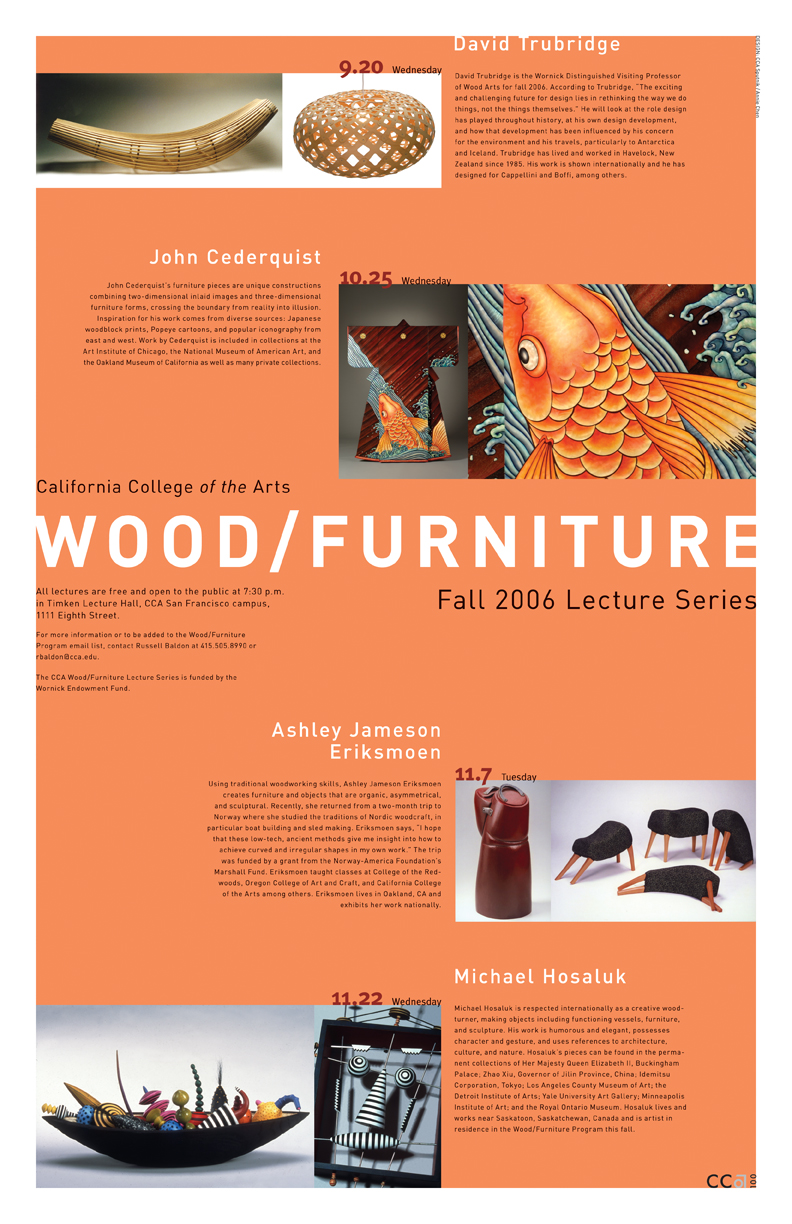 Lecture Poster by Annie Chen at Coroflot.com