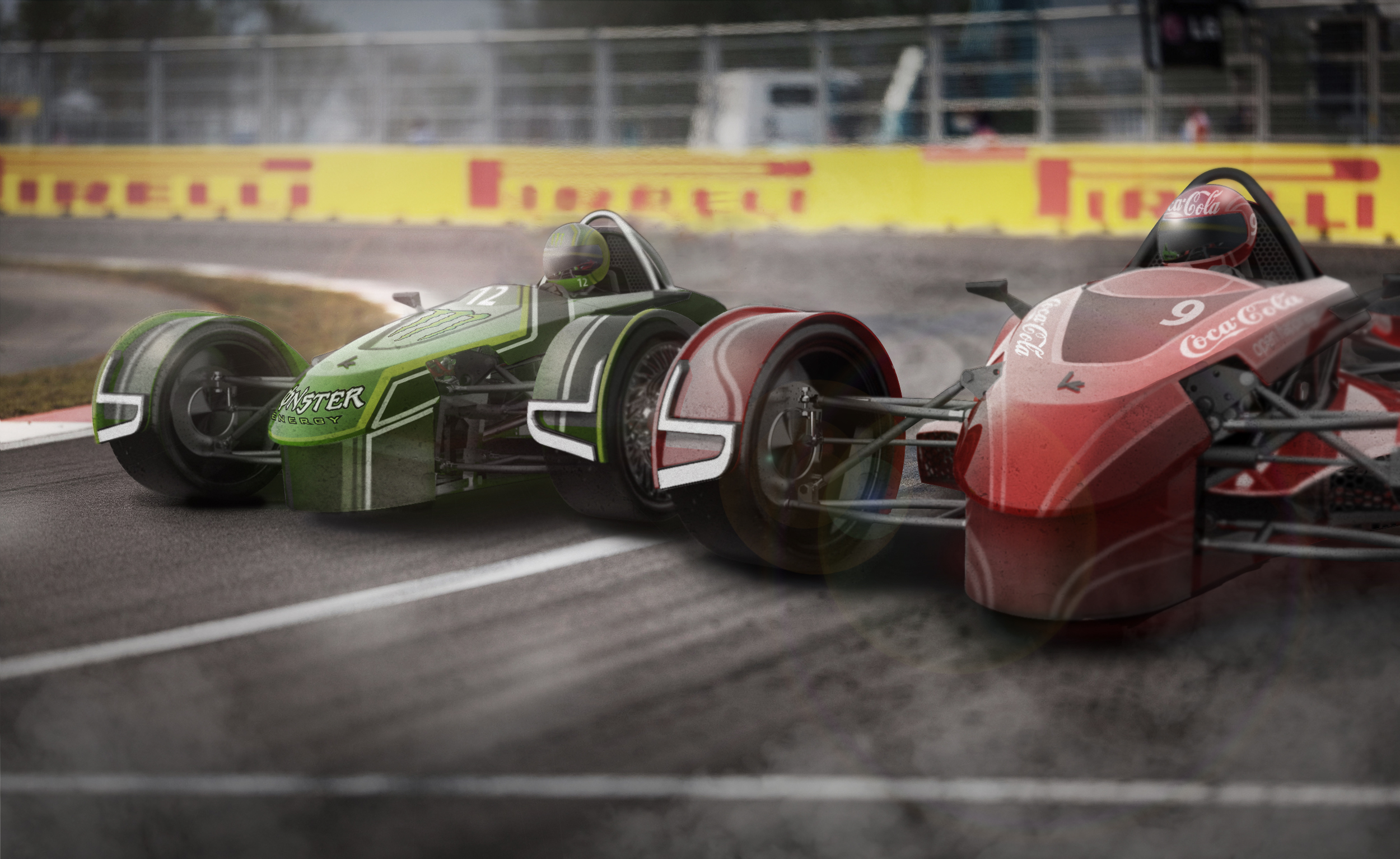 Track Car Concept by Kevin Clarridge at Coroflot.com