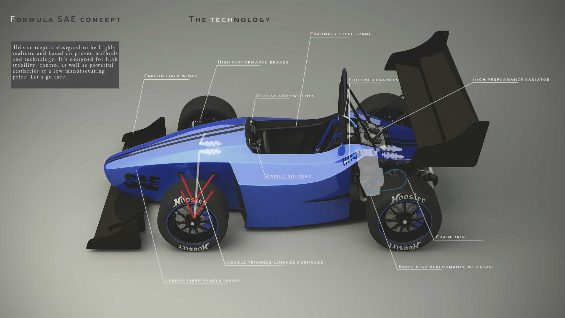 Formula SAE concept by Marcus Segerros at Coroflot.com
