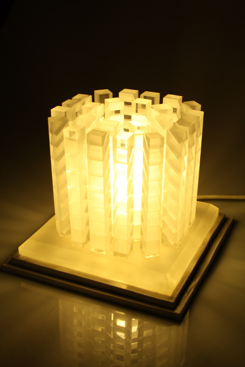 ParthenON Table Lamp - A Level - 2008 Project by Daniel Mitchell at ...