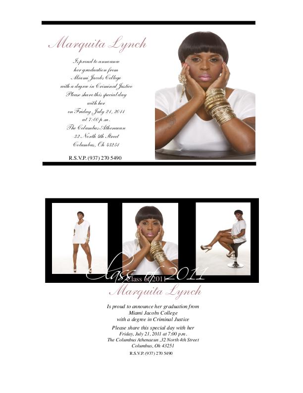 Invitations by Shawnta williams at Coroflot.com