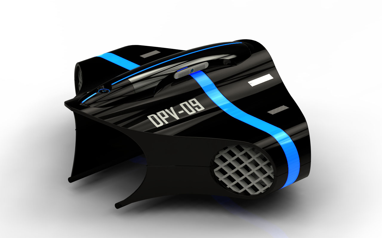 graduate project- diver propulsion vehicle by Douglas Dell at Coroflot.com
