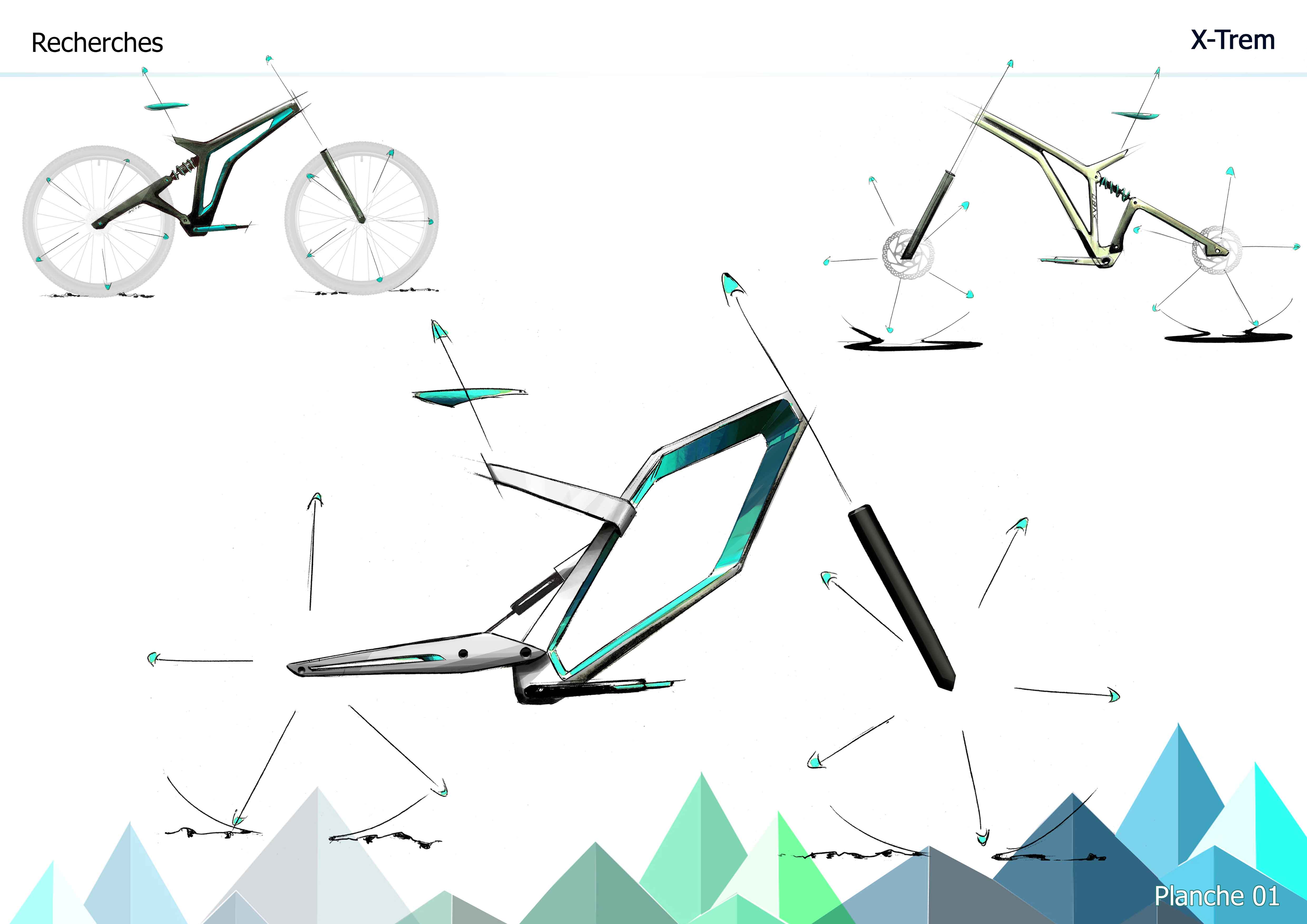 Creative bike project by Olivier Baveux at Coroflot.com