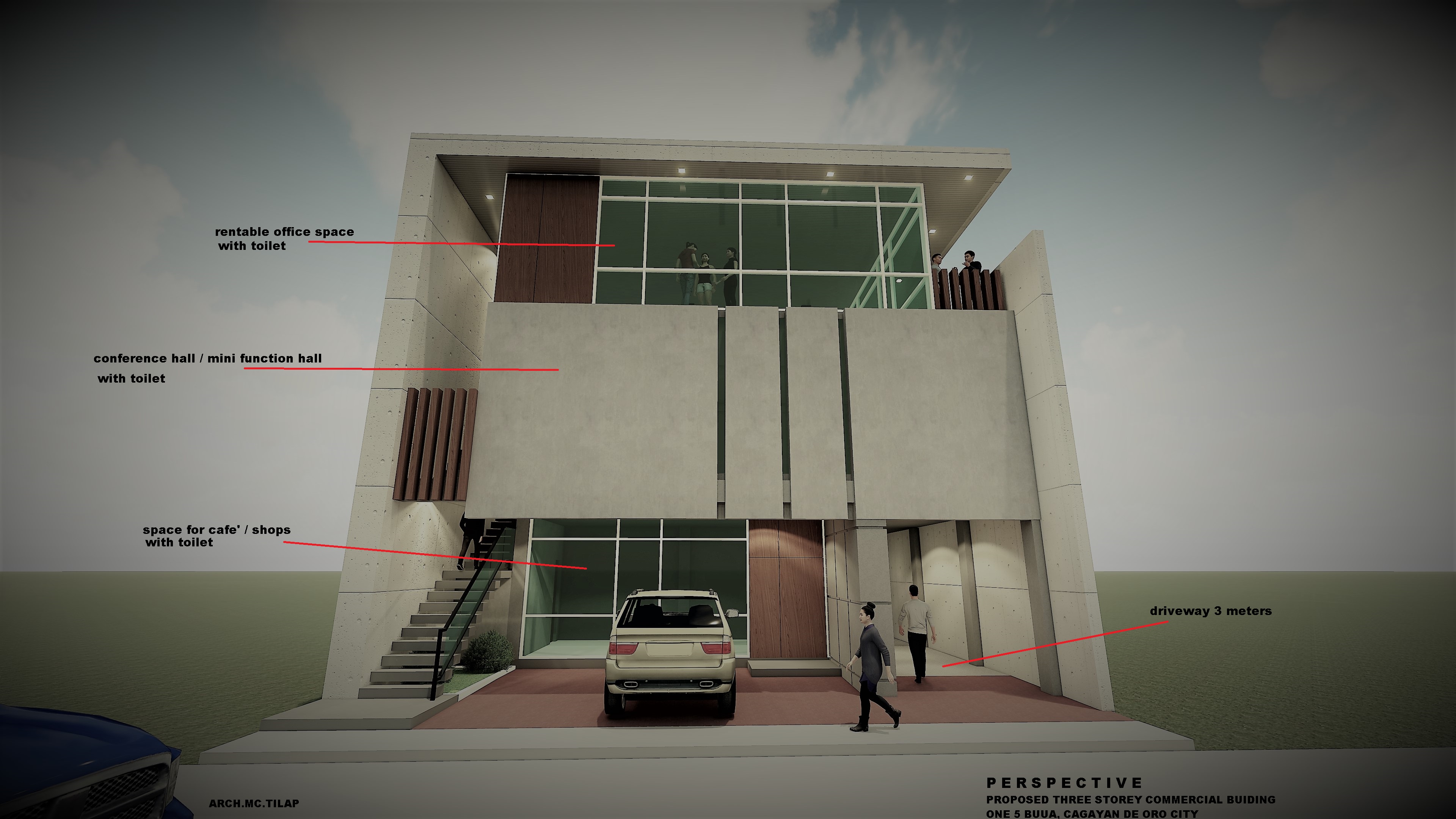 proposed 3 storey commercial building by Michael Angelo C. Tilap at ...
