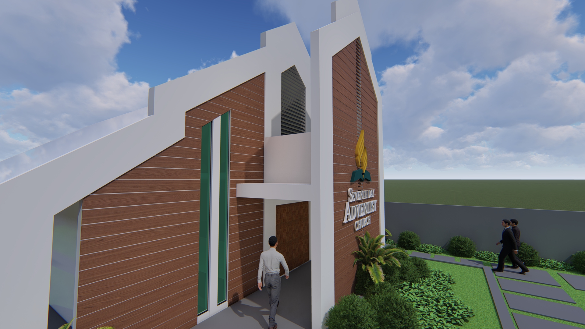 SDA church facade renovation by Michael Angelo C. Tilap at Coroflot.com