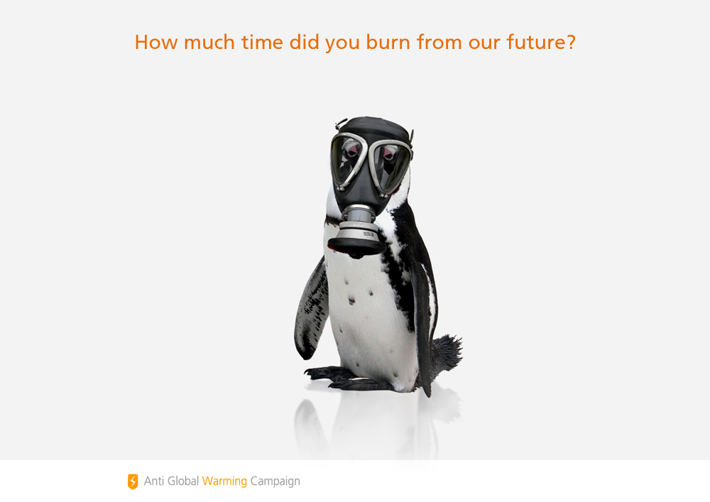 Anti Global Warming campaign by A. Shawkash at Coroflot.com