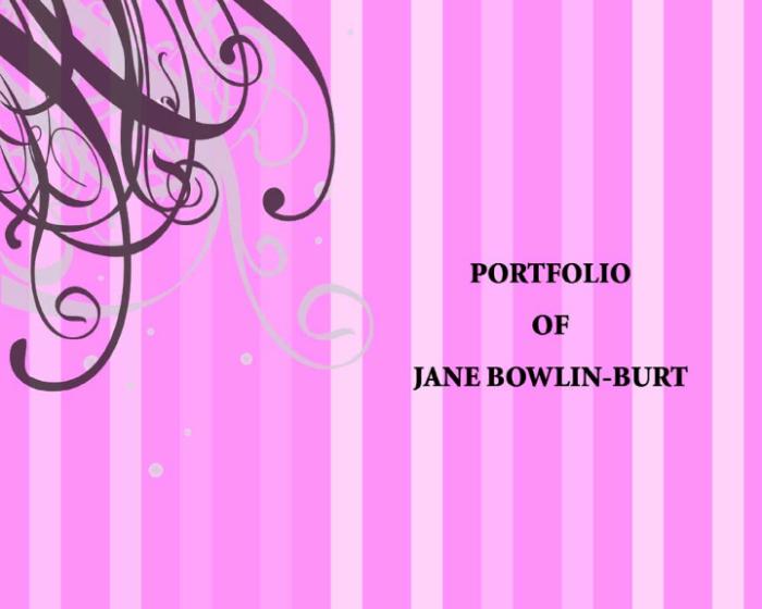 An upload by Jane Bowlin-Burt on Coroflot: to the project Graphics and ...