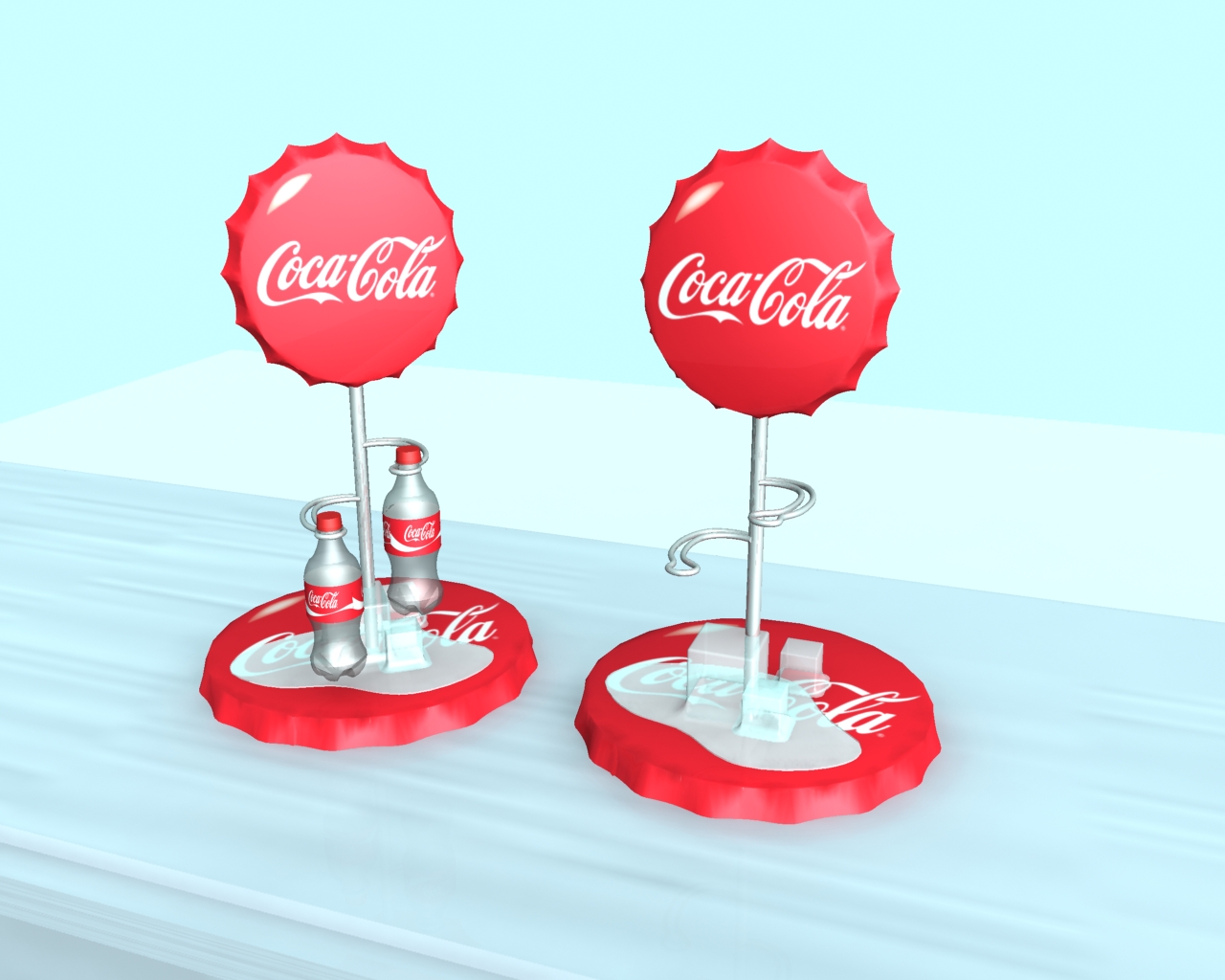 Coke Table Top units by Mragank Sharma at Coroflot.com