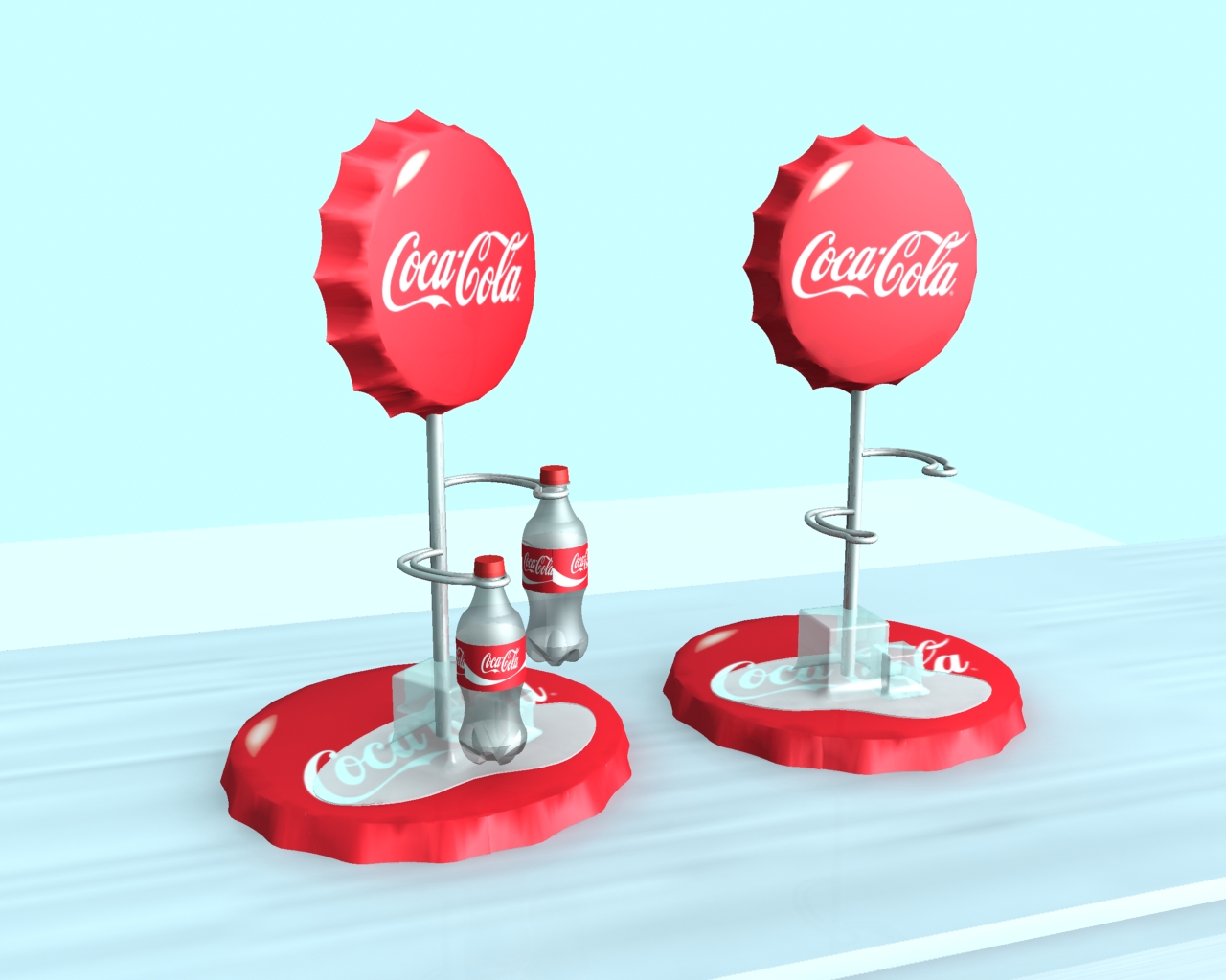 Coke Table Top units by Mragank Sharma at Coroflot.com
