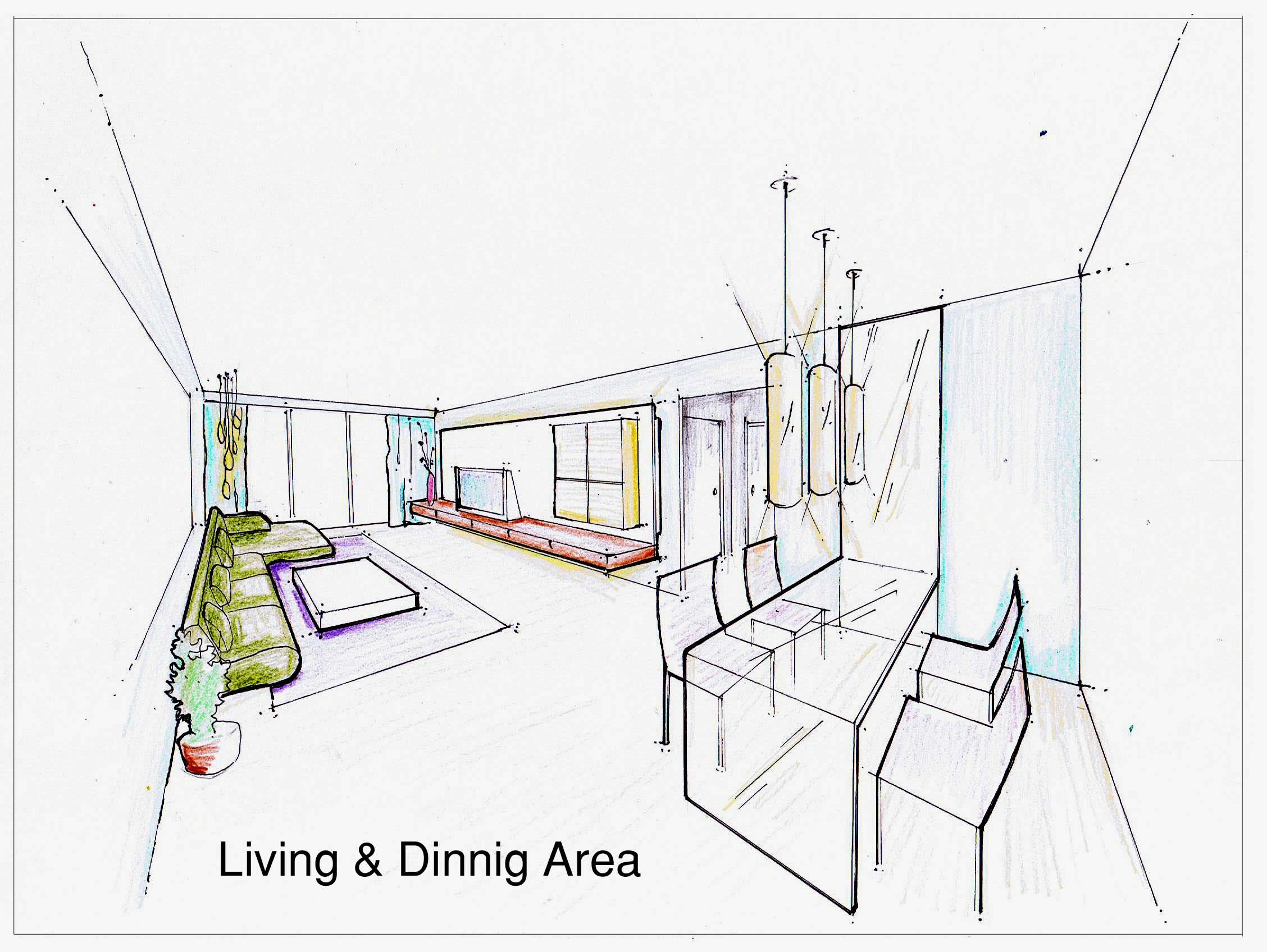 3D Interior Design/3d walkthrough by Er T.C at Coroflot.com