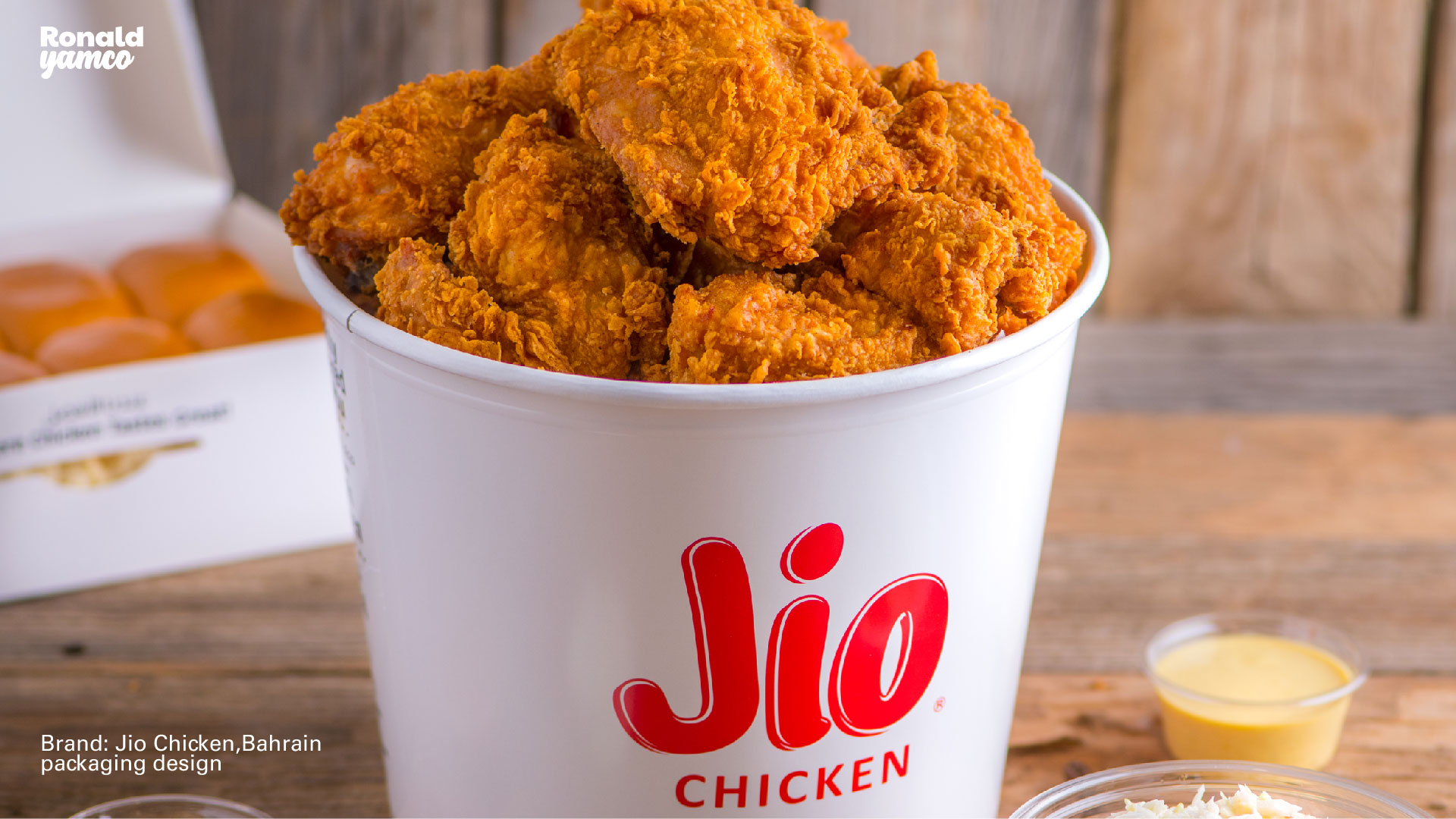 Jio Chicken Visual identity & Packaging by Ronald Yamco at Coroflot.com