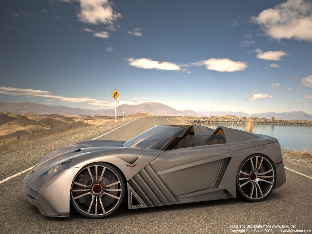 Corvette Z10 Concept by Emil Baddal at Coroflot.com