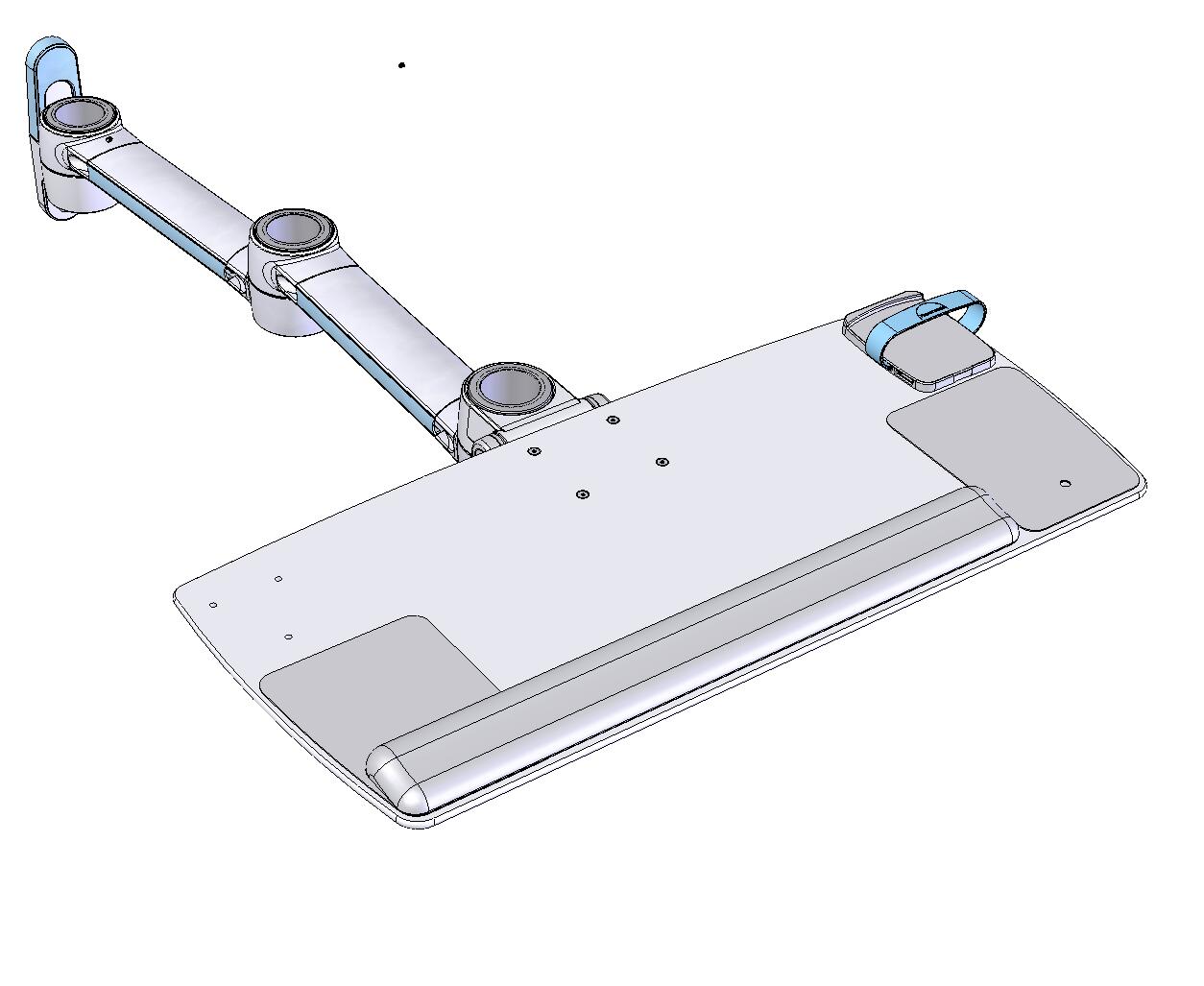 Humanscale V7 Medical Wall Mount by Jeff Theesfeld at Coroflot.com