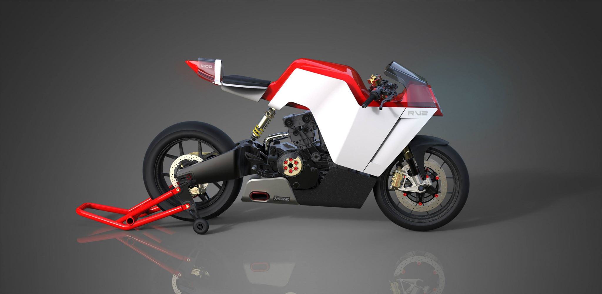RV2 - V2 engined Superbike by Eyal Melnick at Coroflot.com