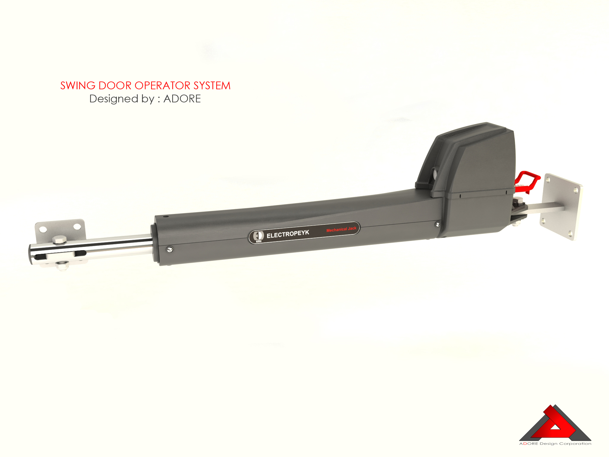 swing door operator system by shaheen pouladvar at Coroflot.com