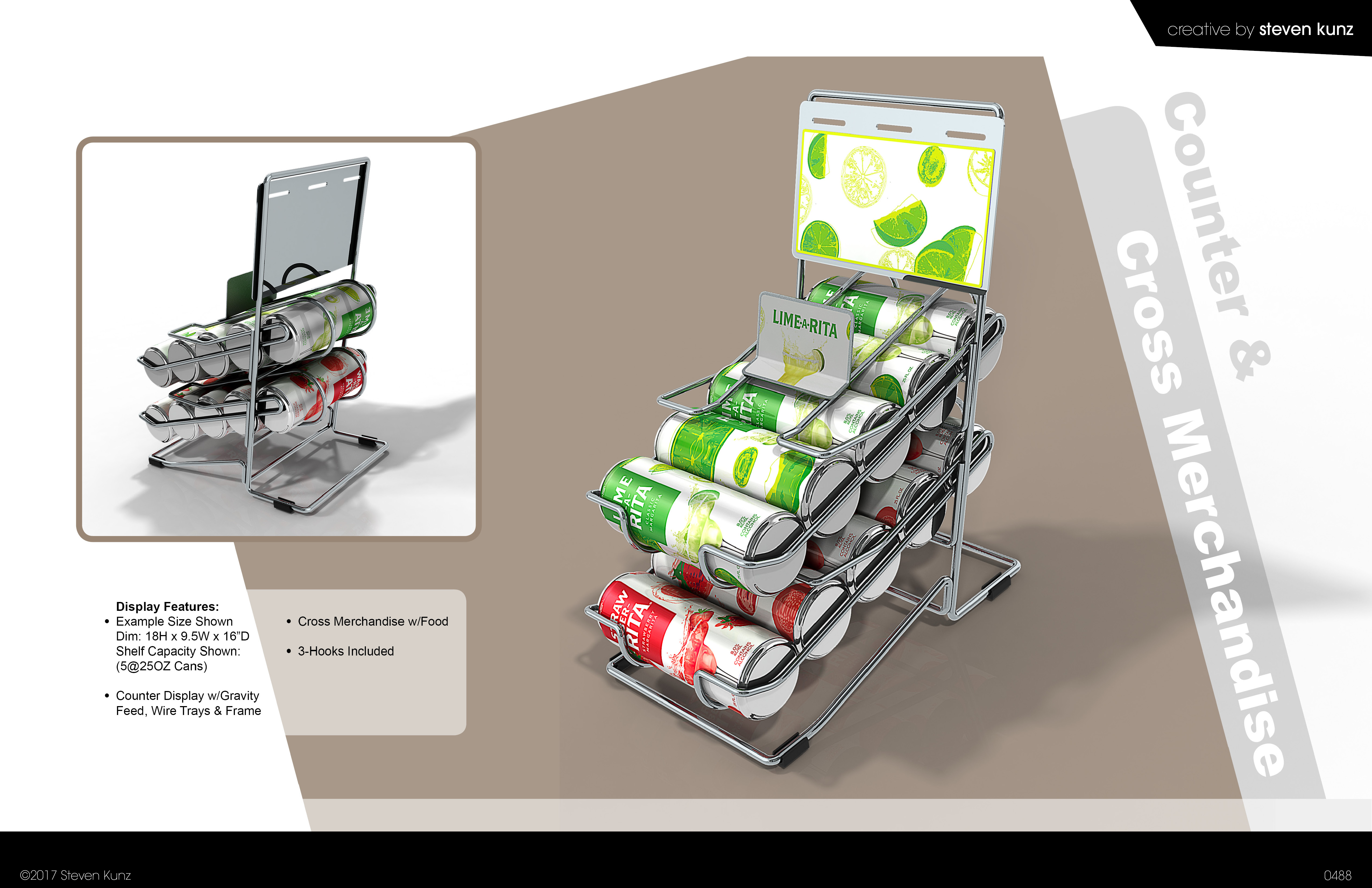 Budweiser - Beer Display & Signage Concepts by Steve Kunz at Coroflot.com