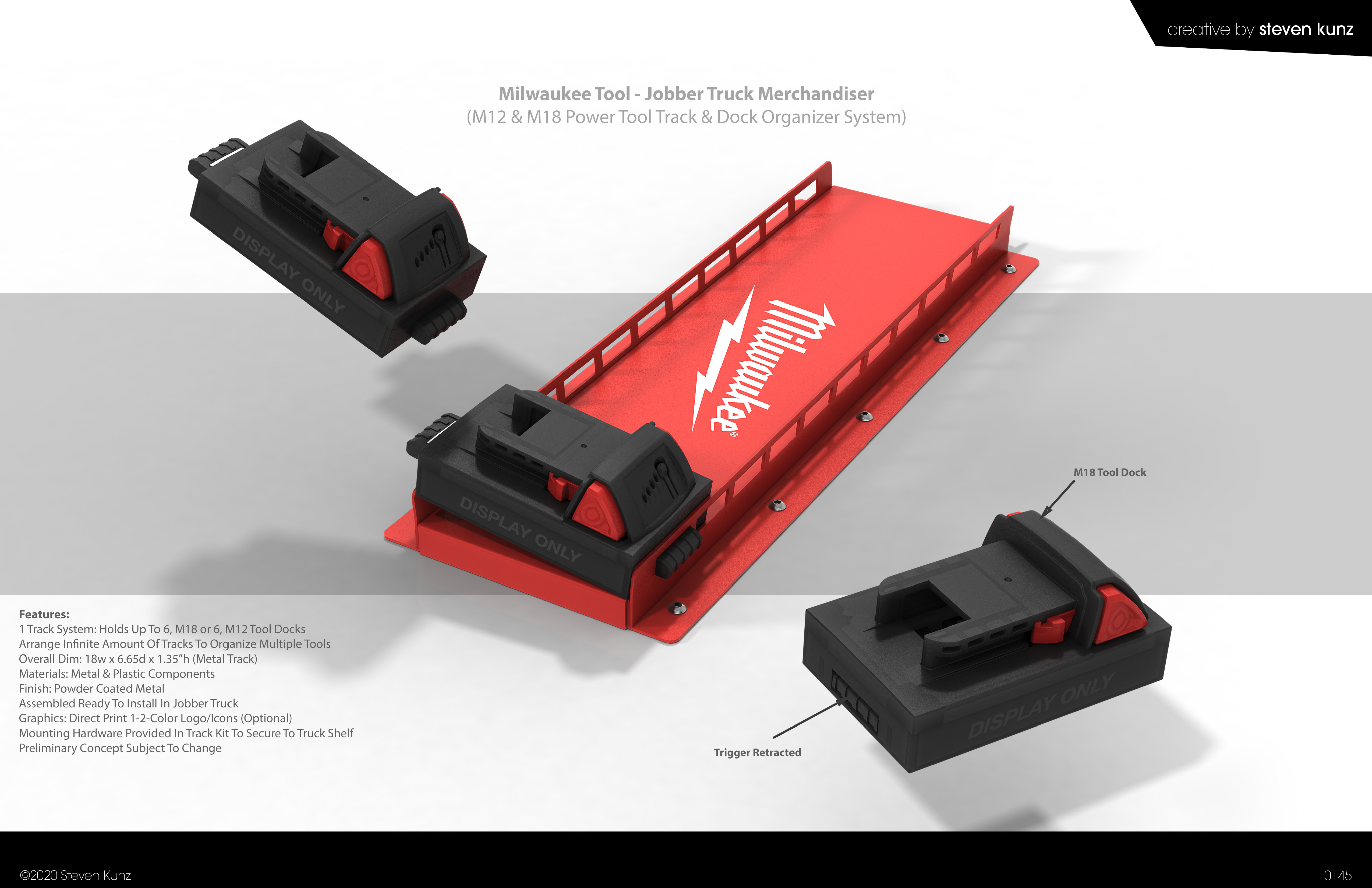Milwaukee Tool - Jobber Truck Merchandiser System by Steve Kunz at ...