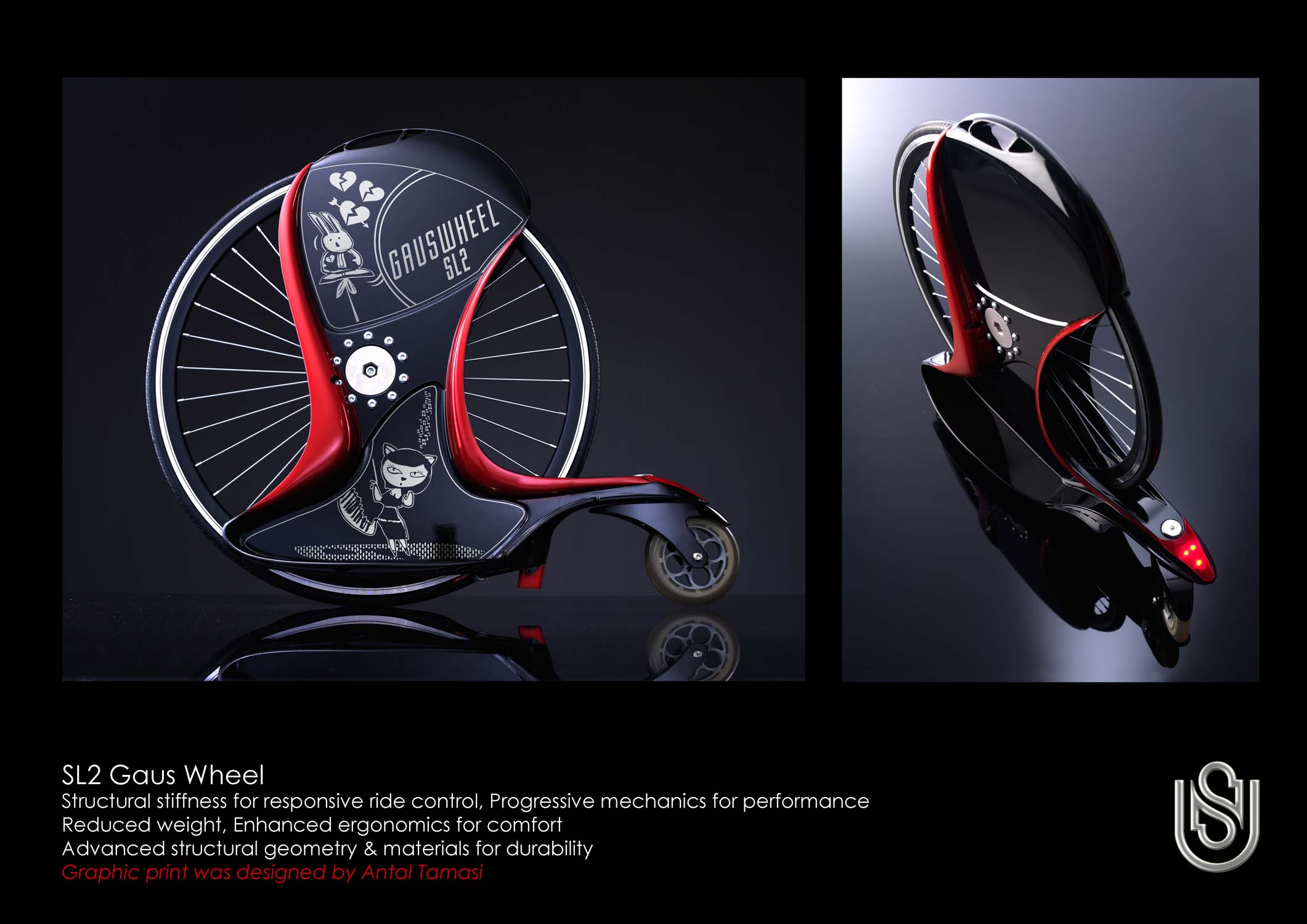 GausWheel SL1 SL2 SLX30 SLX31 by soma ungar at Coroflot.com