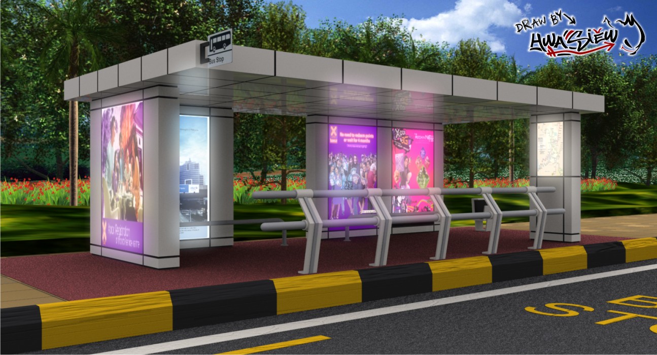 BUS STOP DESIGN by HWA _SIEW at Coroflot.com