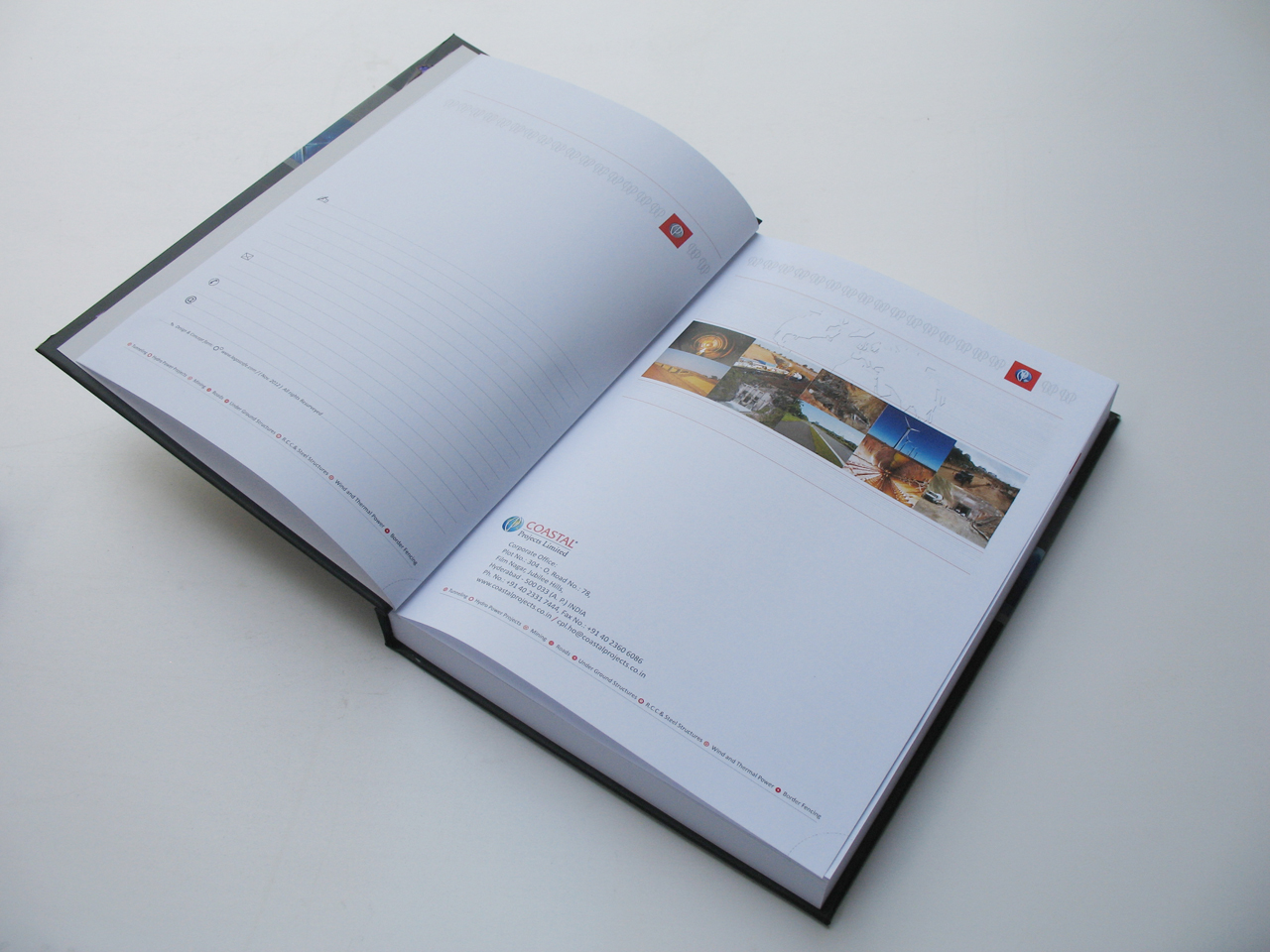 Customized Corporate Diary 2013 Concept from www.logoscafe.com by ...
