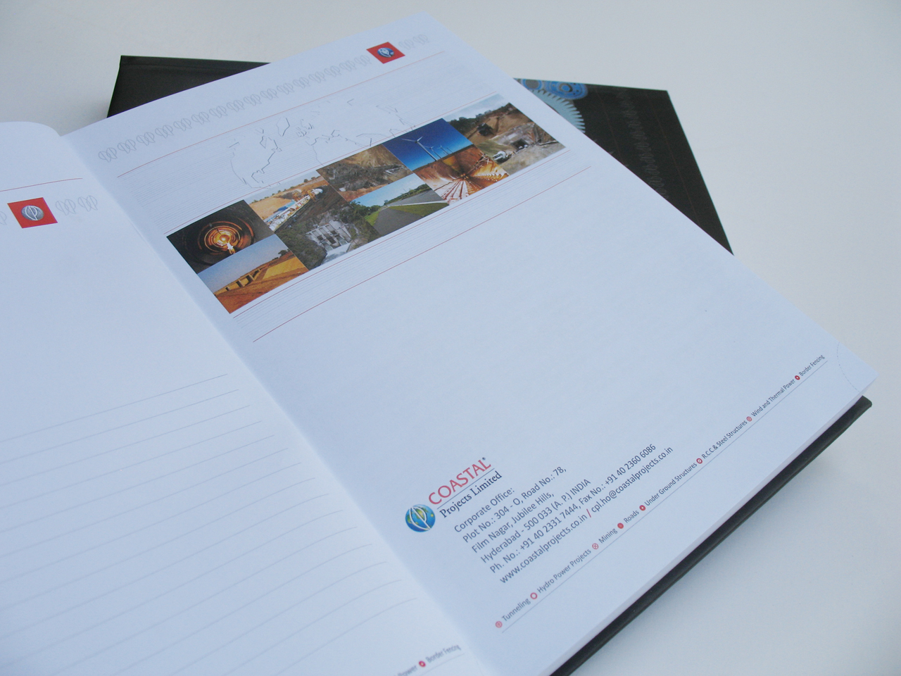 Customized Corporate Diary 2013 Concept from www.logoscafe.com by ...