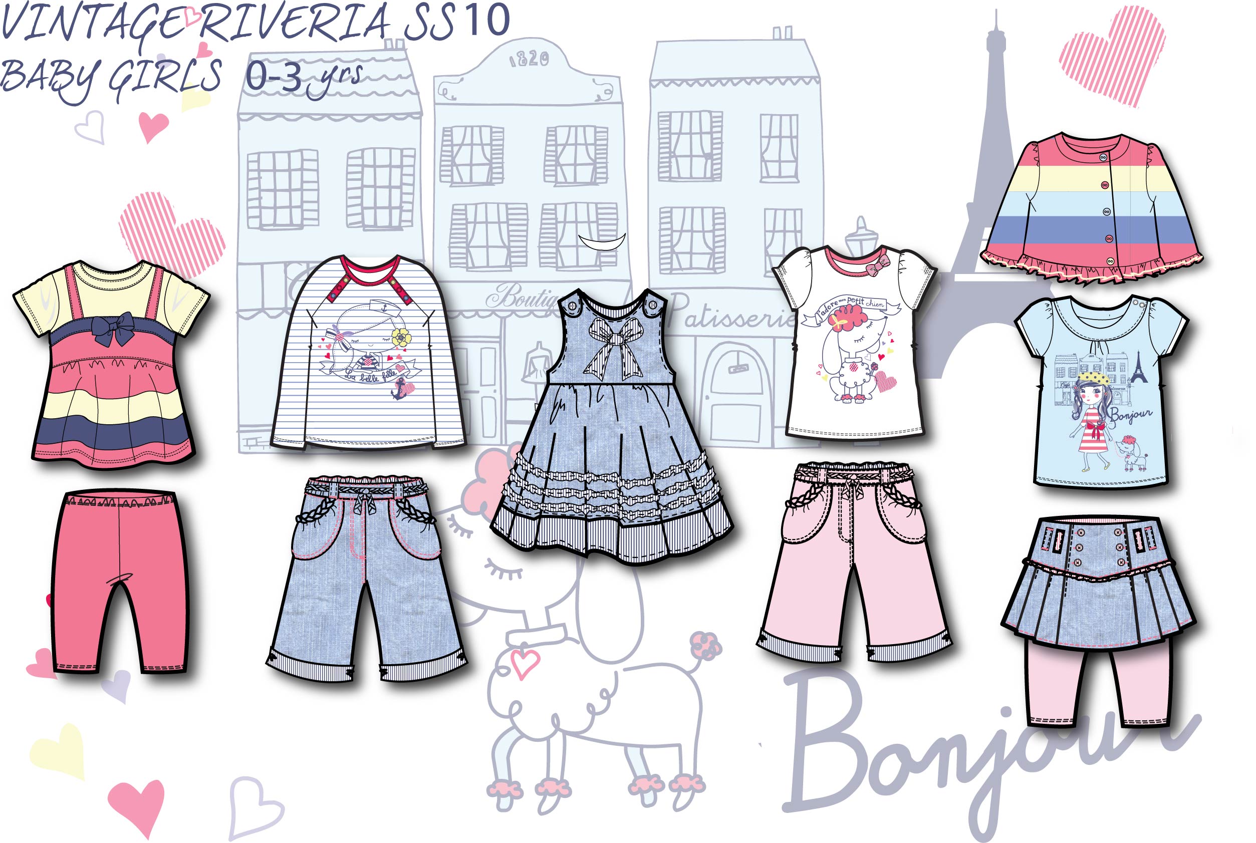 Adams Childrenswear Ltd Baby Girls 0-3yrs by Hannah Wells at Coroflot.com