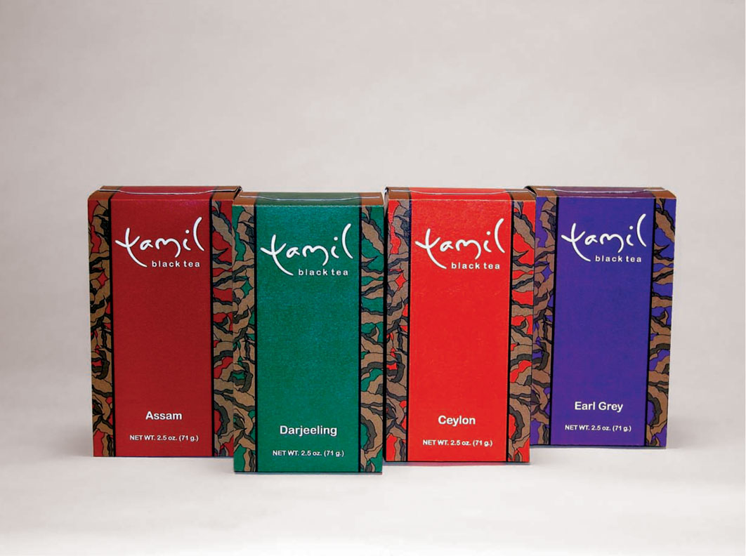 Tamil Tea Packaging Design by Brandi Boykin at Coroflot.com