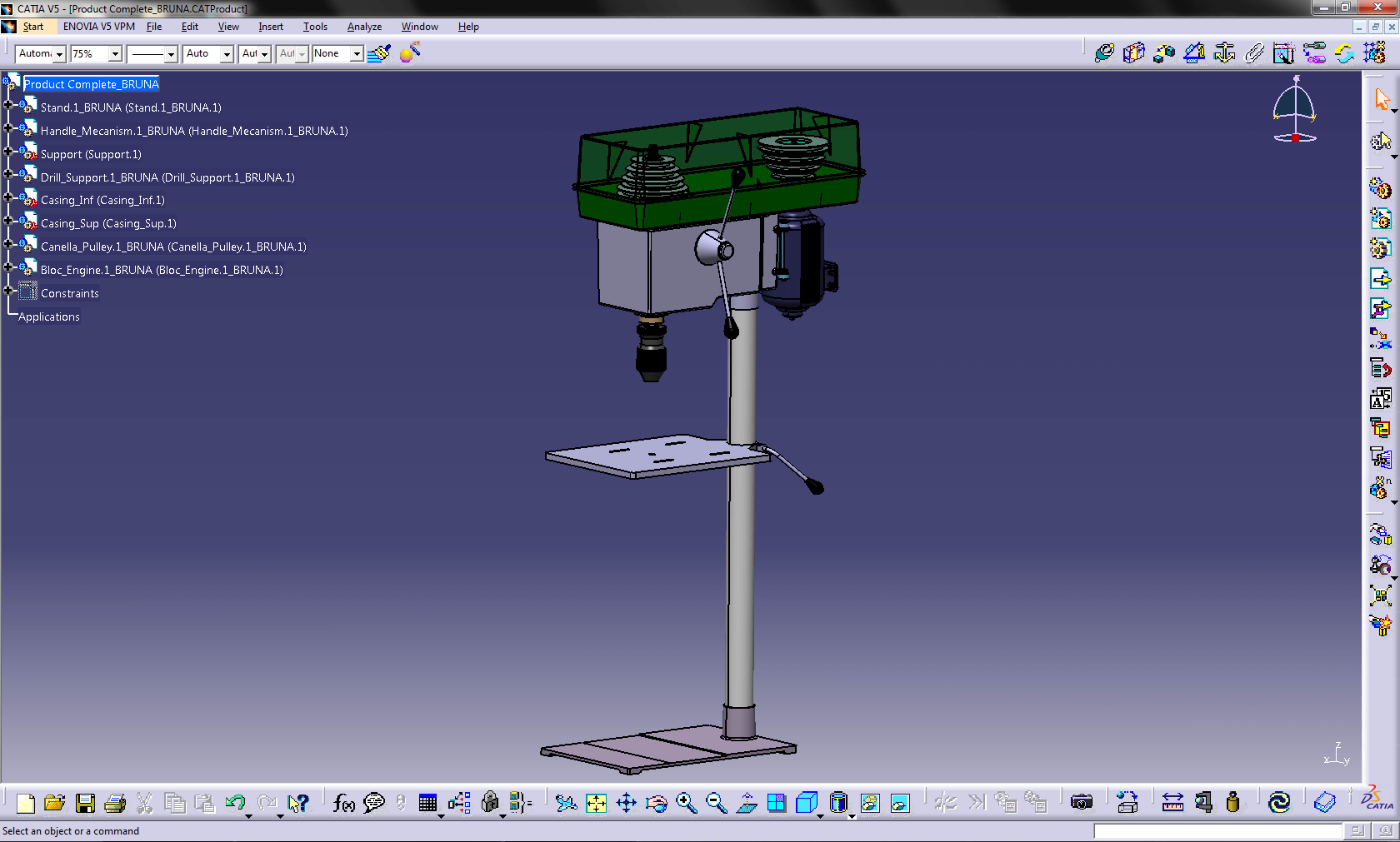 CATIA V5 by Bruna Soares Podzwato at Coroflot.com