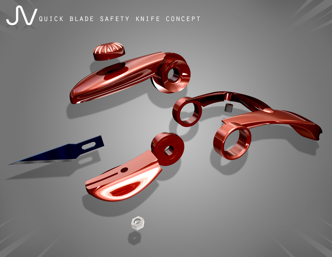 Safety Blade Design by John Villarreal at Coroflot.com
