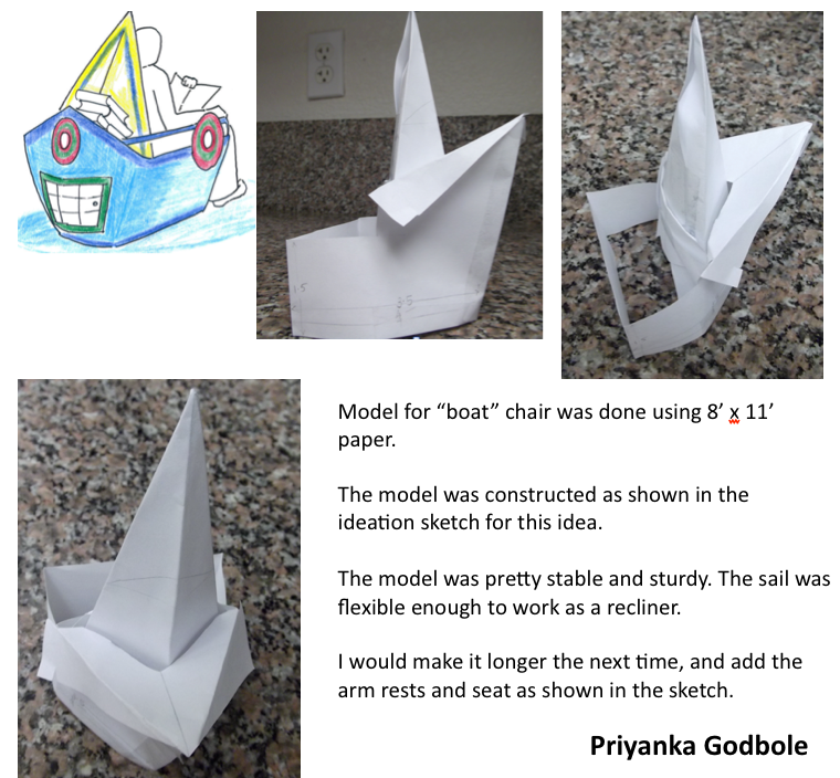 Cardboard Chair Design - Industrial Design by Priyanka Godbole at ...