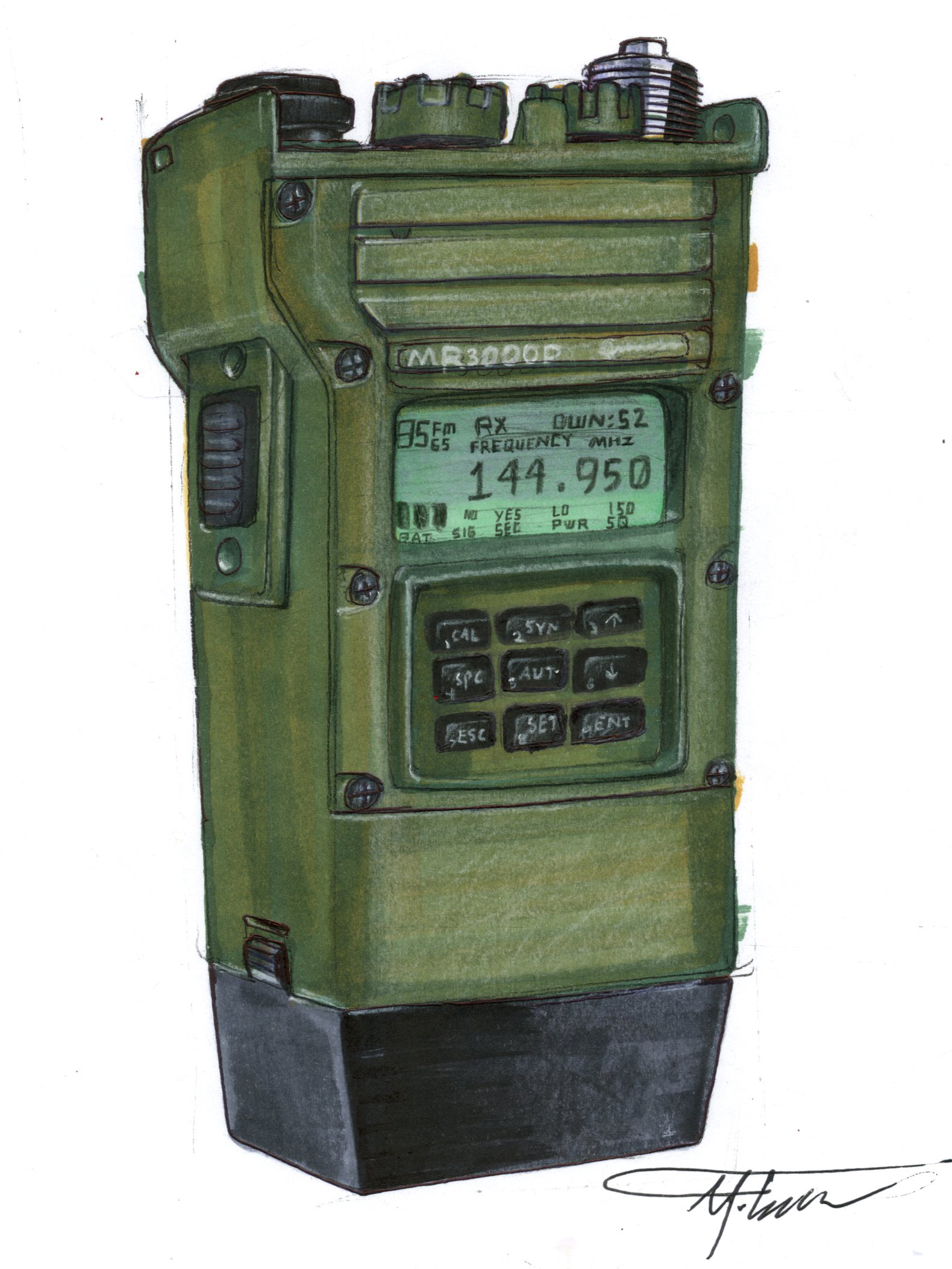 Sketching + Illustration by Matthew Tucker at Coroflot.com