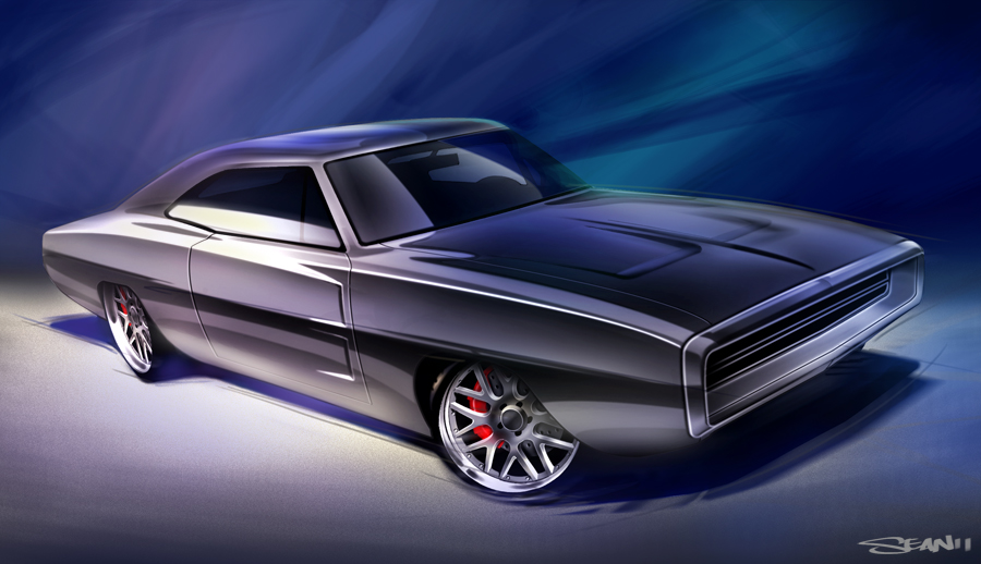 Muscle Car designs and concepts by Sean Smith at Coroflot.com