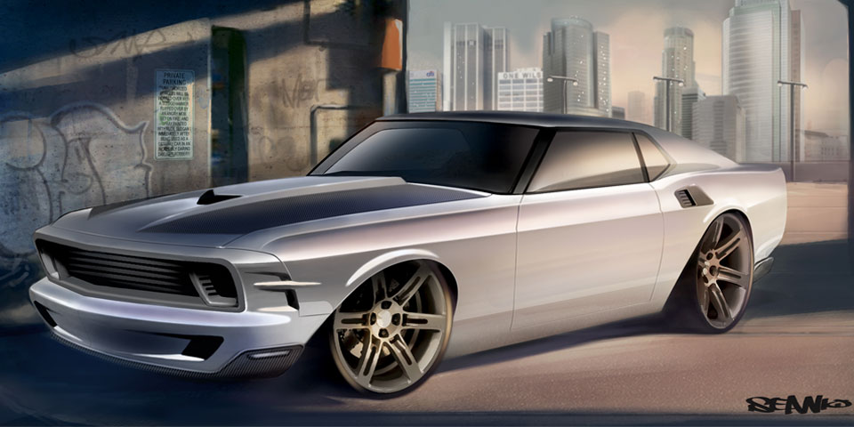 Muscle Car designs and concepts by Sean Smith at Coroflot.com