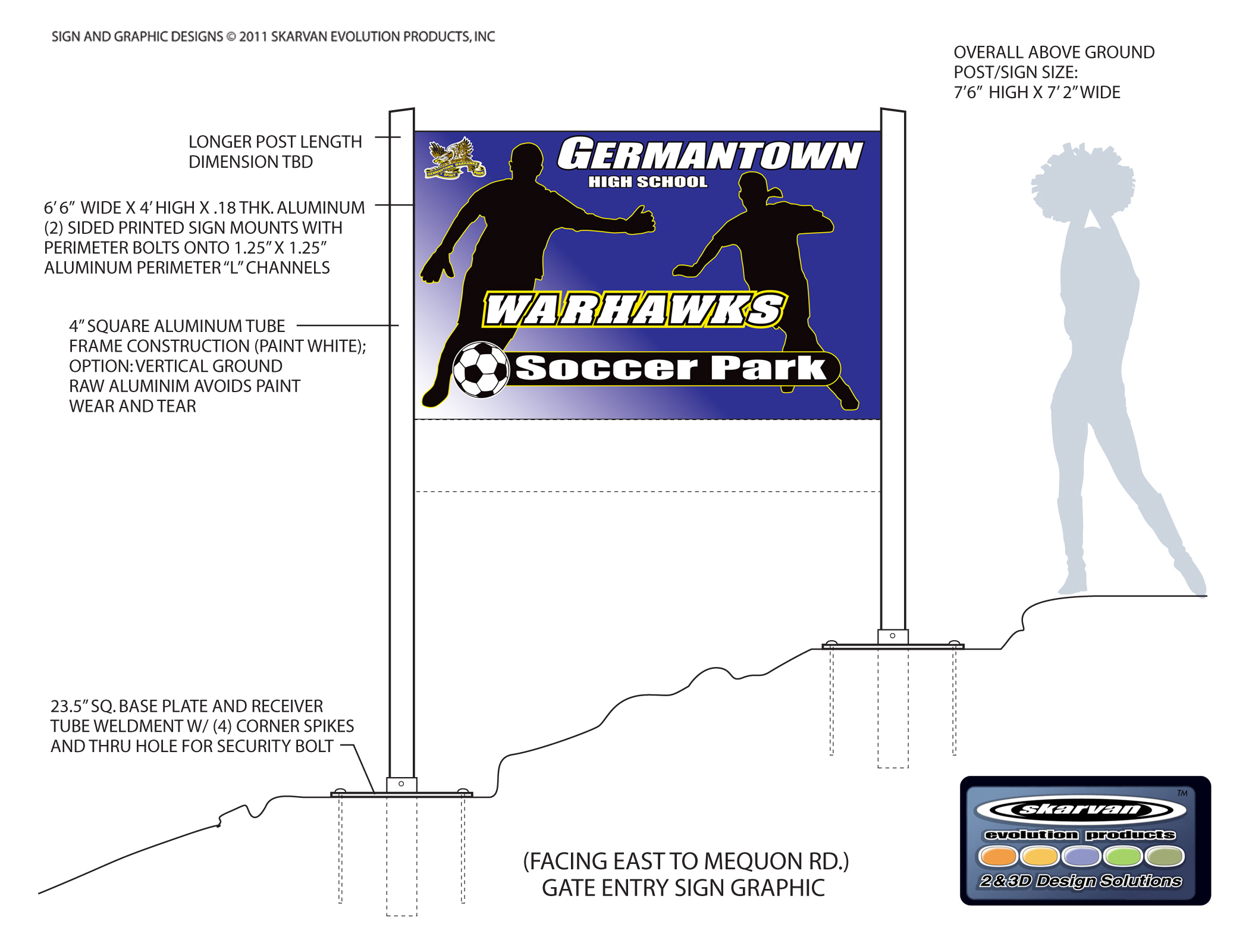 GTown Soccer Signage Program by Brian A. Skarvan at Coroflot.com
