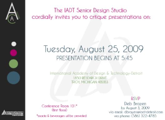 An upload by Annitra Lemons on Coroflot: to the project ACA Design Stationary